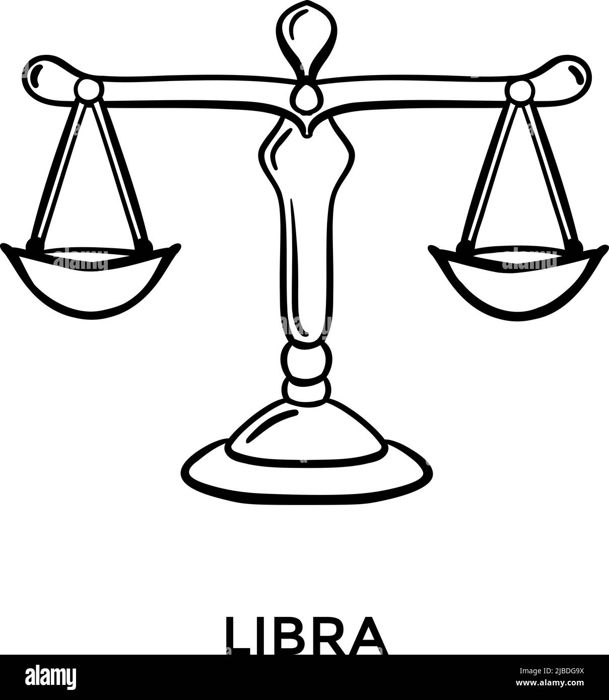 Signe zodiaque balance Banque de photographies et d’images à haute ...