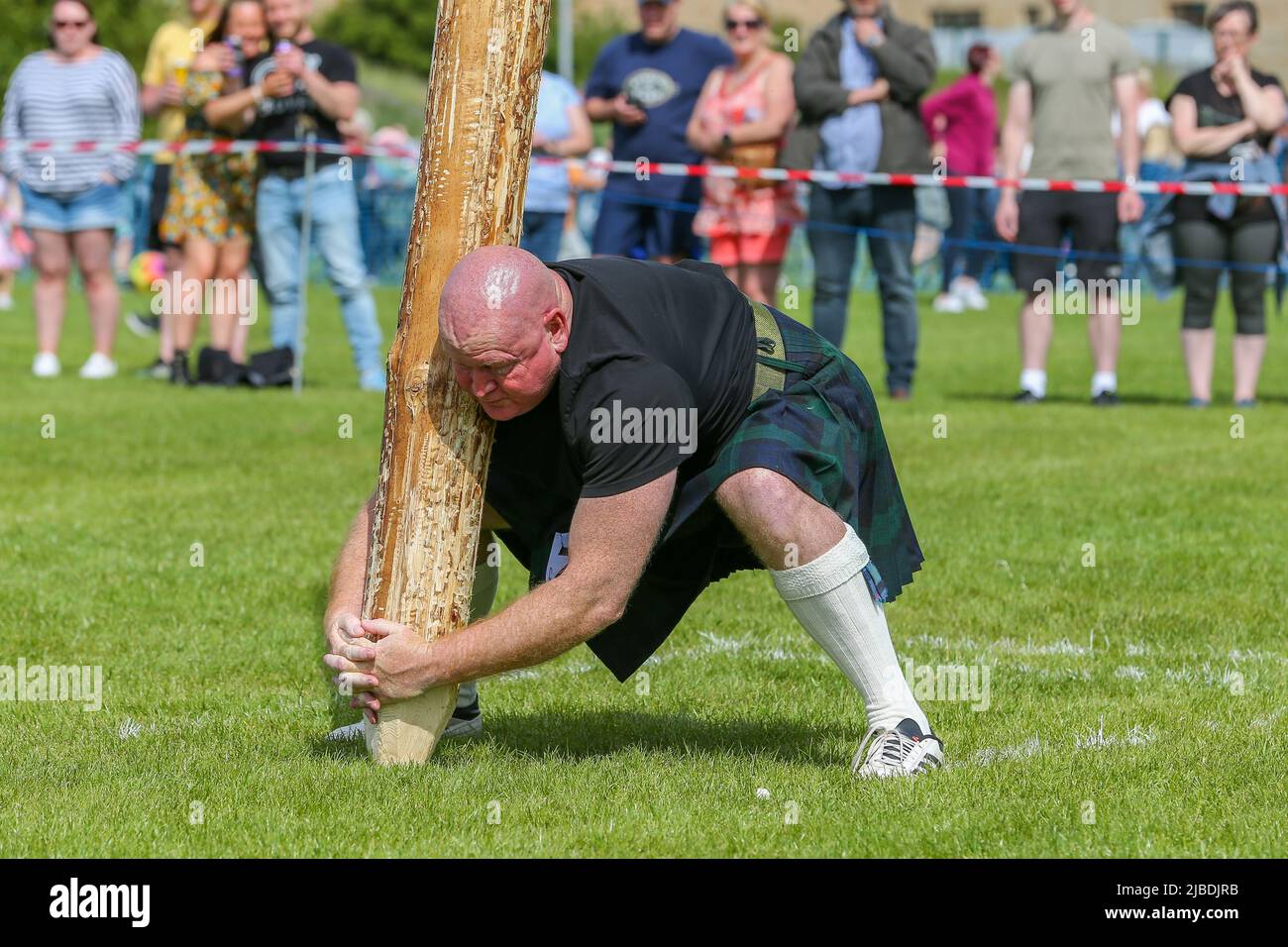 Girvan, Royaume-Uni. 05th juin 2022. Après une absence de deux ans à ...