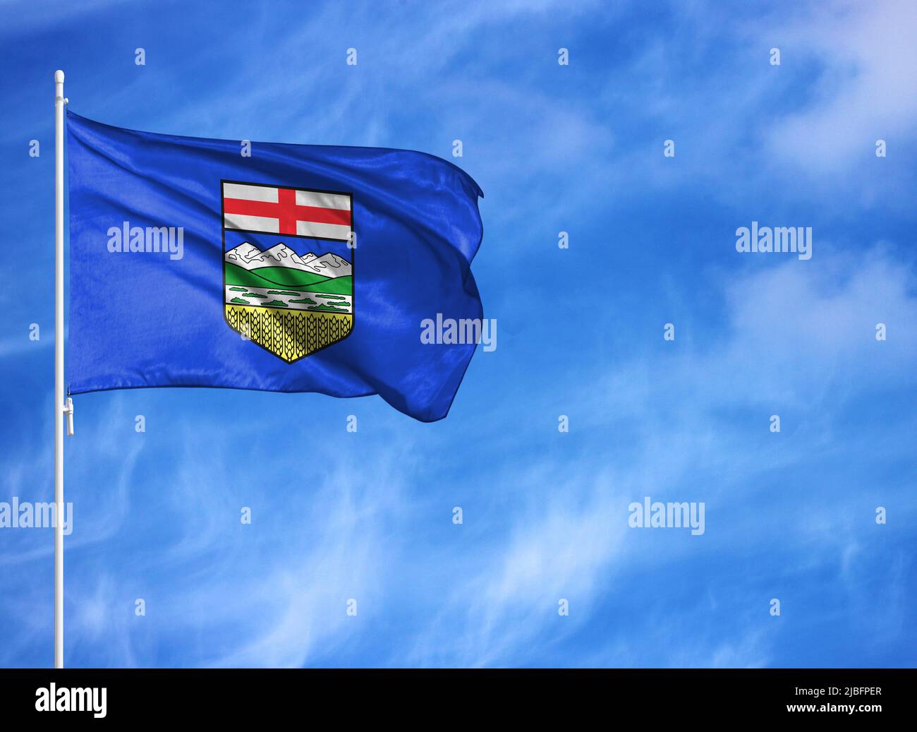 Mapa político de alberta Banque de photographies et d’images à haute ...
