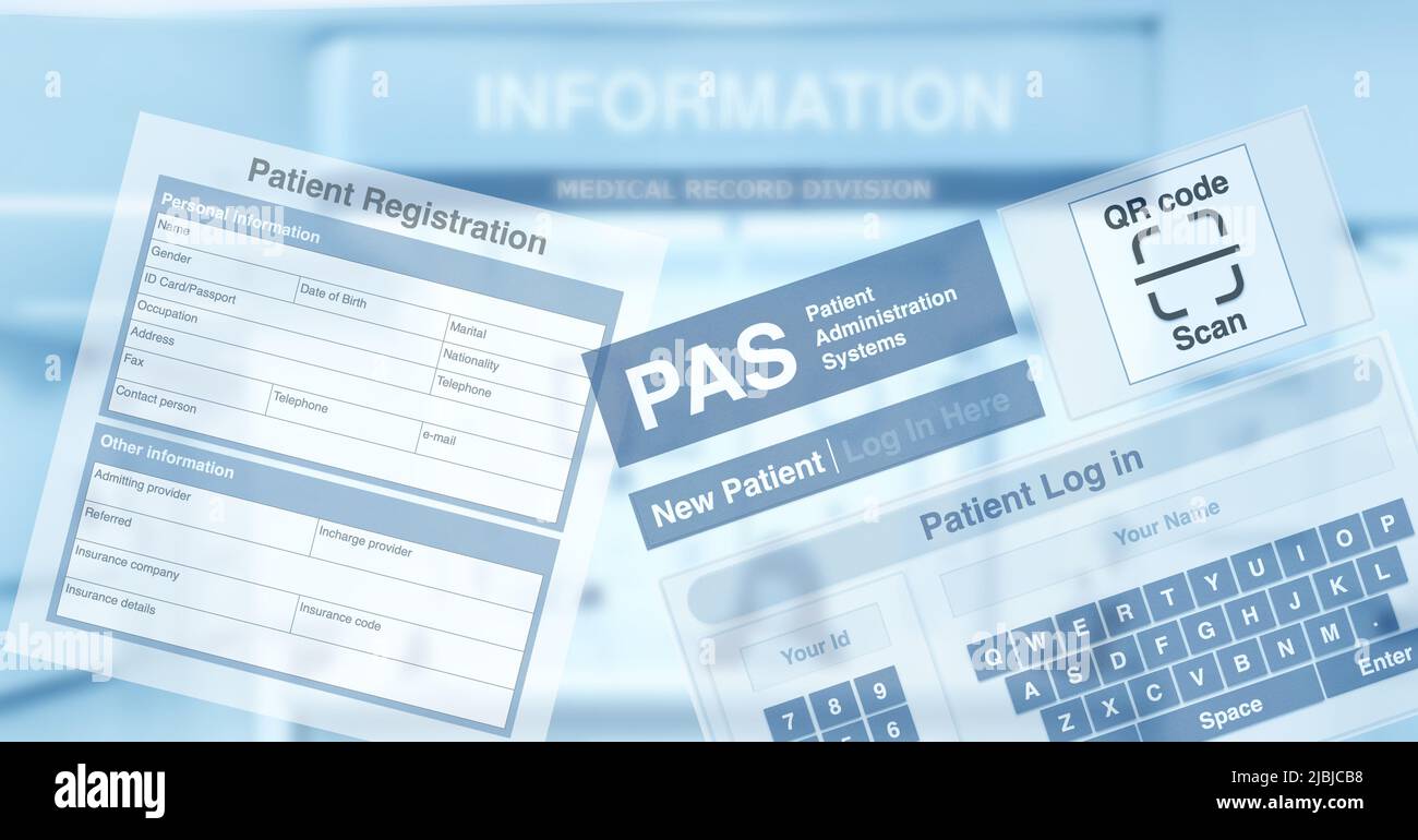 L écran Du Pas Ou Du Système D Administration Du Patient Et Le