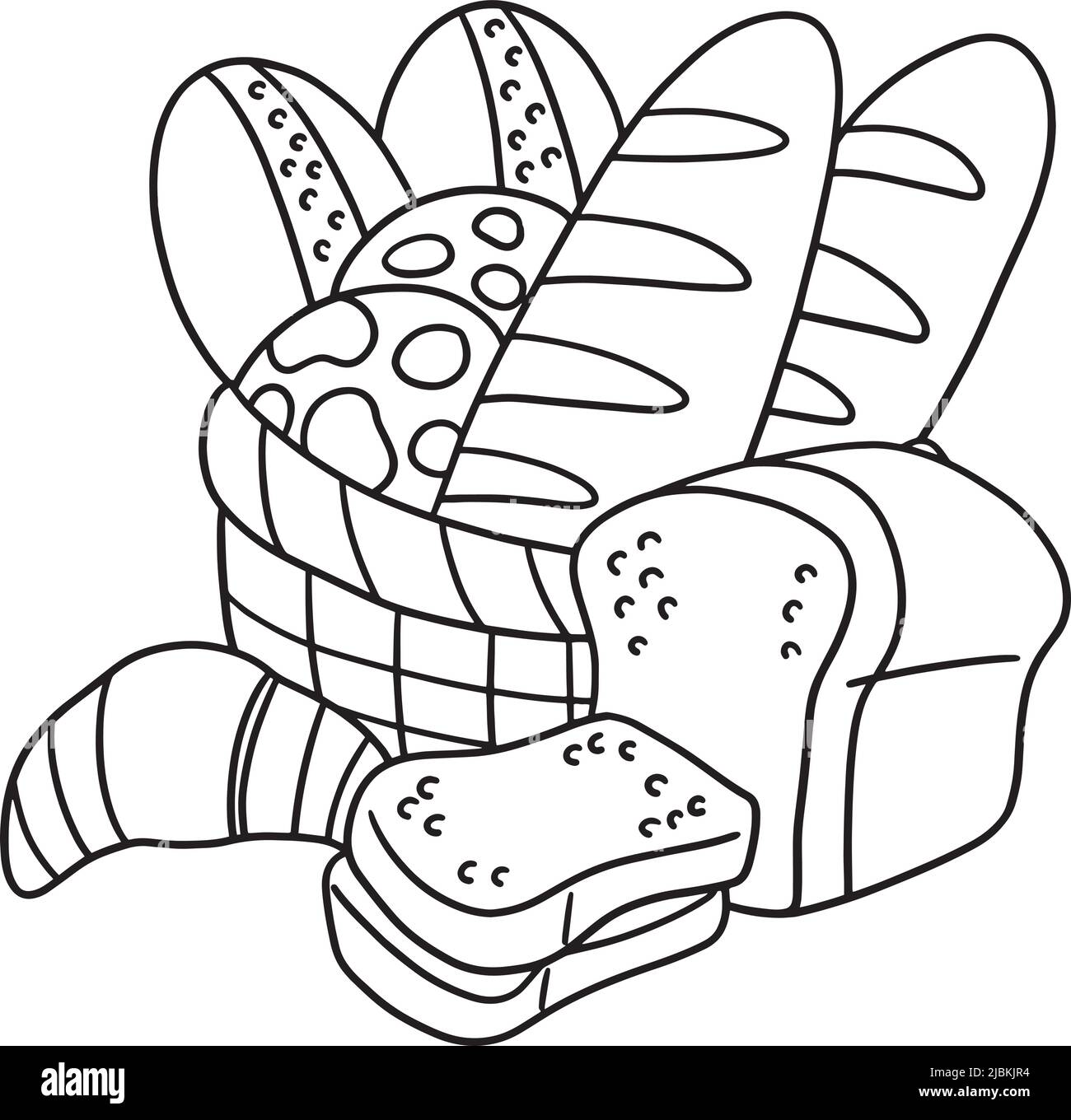 Coloriage De Pain Bonhommes En Pain D'épices à Colorier