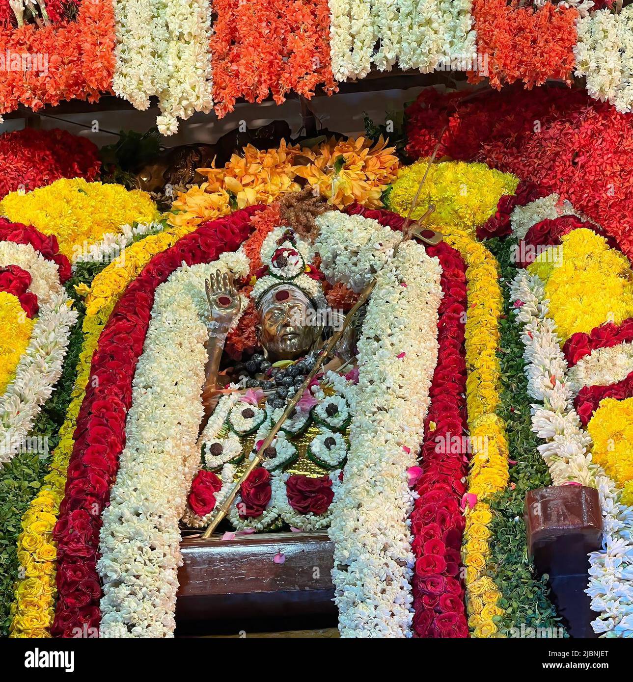 Chennai, Inde, 7th juin 2022 : l'Anusha Jayanthi Mahotsava de Sri Maha ...