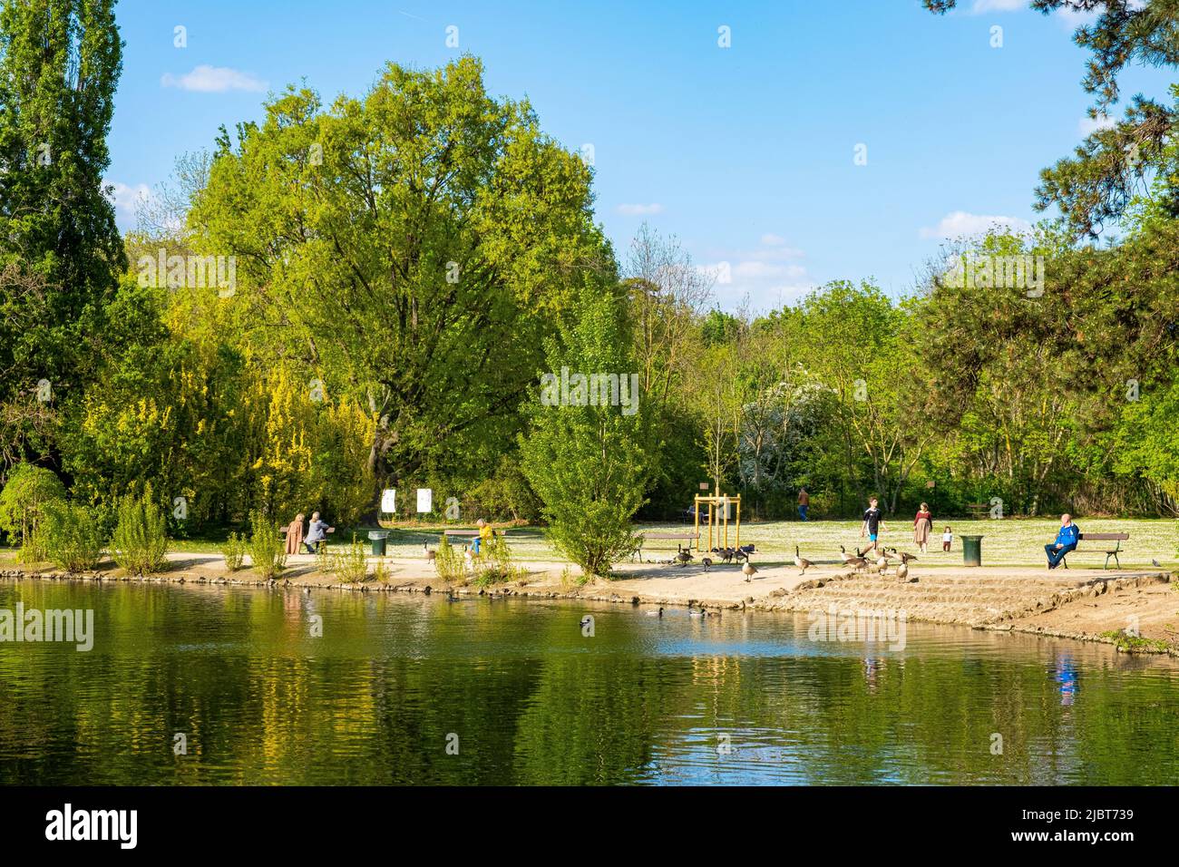 Parc boulogne edmond de rothschild Banque de photographies et d’images ...