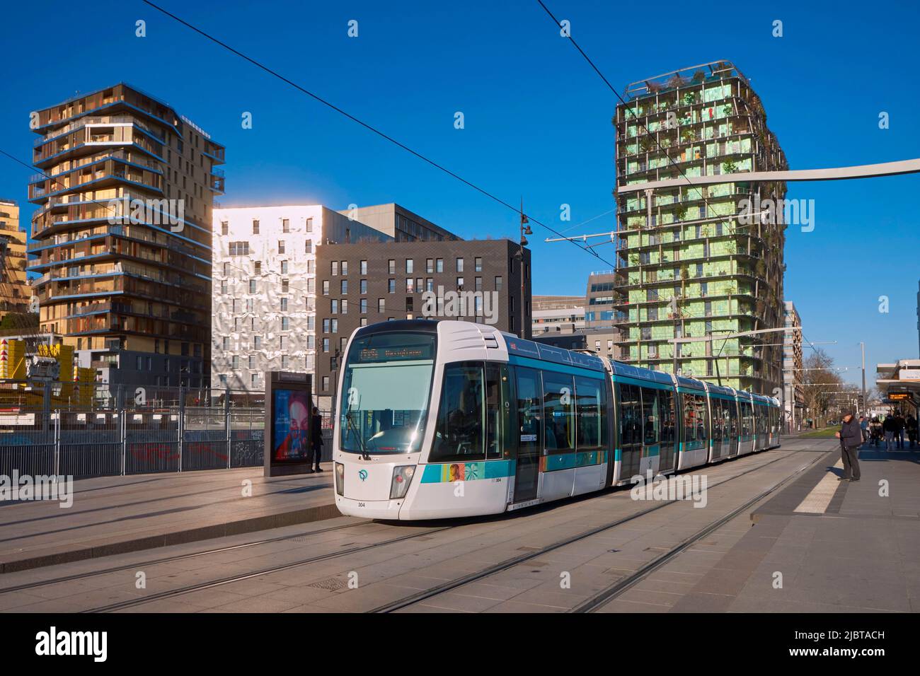 Paris tramway paris france europe Banque de photographies et d’images à ...