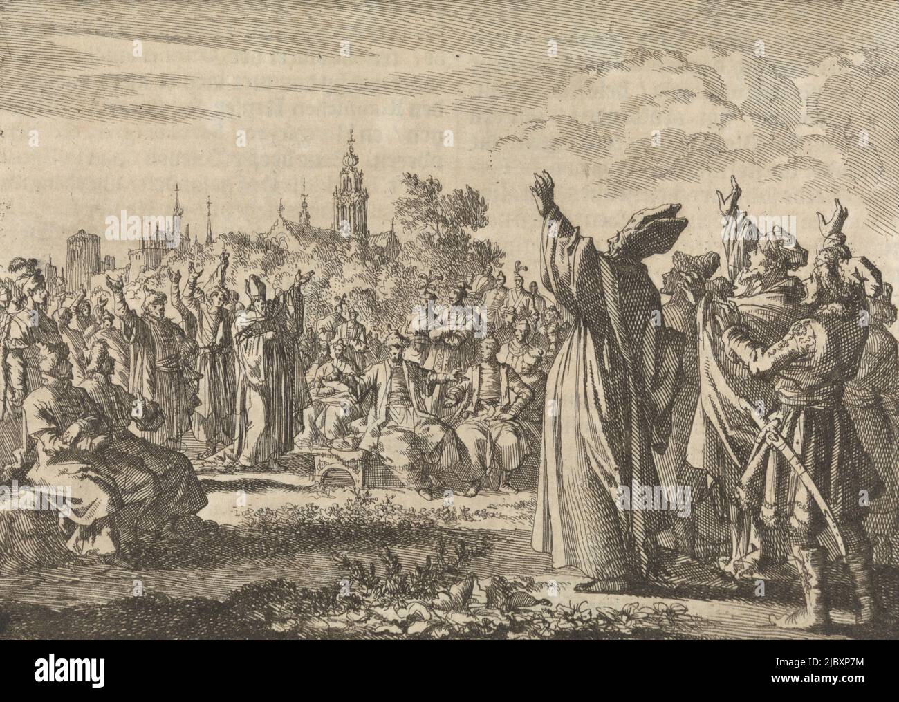 Le parti proclame auguste ii Banque de photographies et d’images à ...