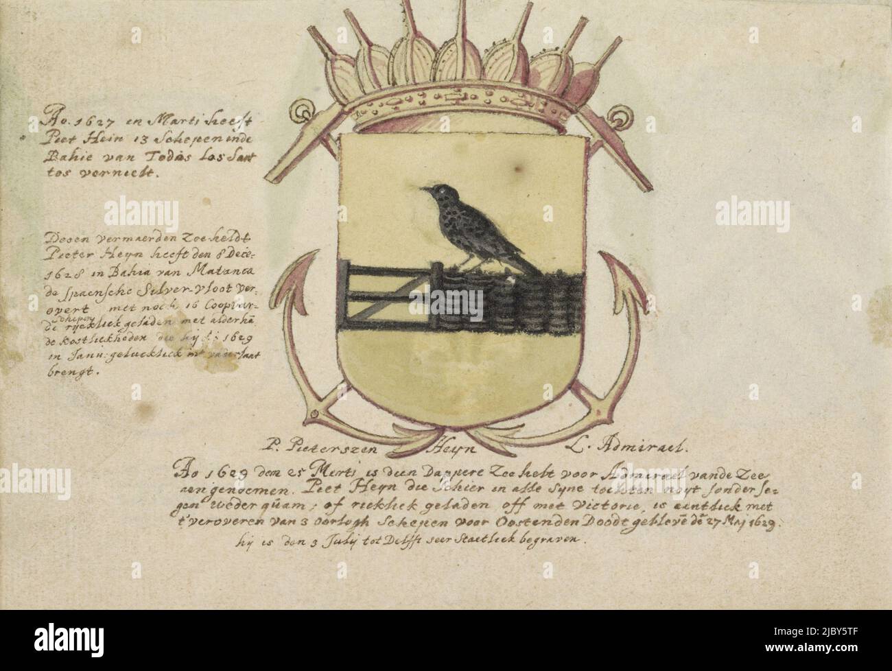 Texte manuscrit d'armes Banque de photographies et d’images à haute ...