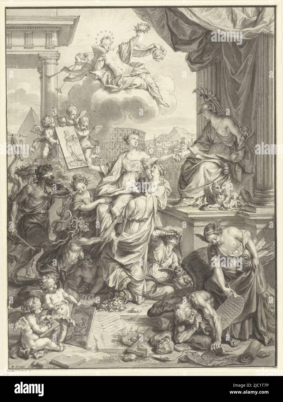 Rome antique peinture Banque de photographies et d’images à haute ...