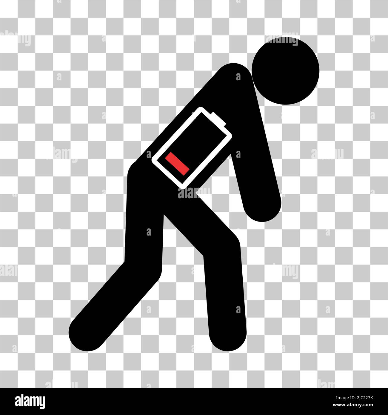 Icône homme fatigué, émotion du sommeil signe fatigué, symbole de ...