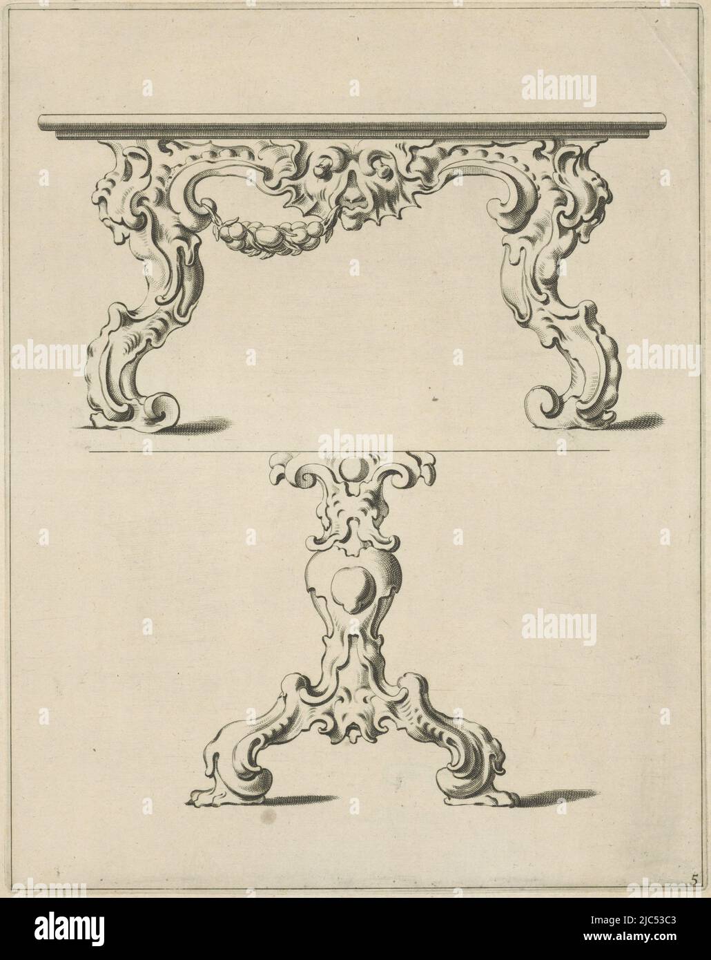 Table console deux tables Banque de photographies et d’images à haute ...