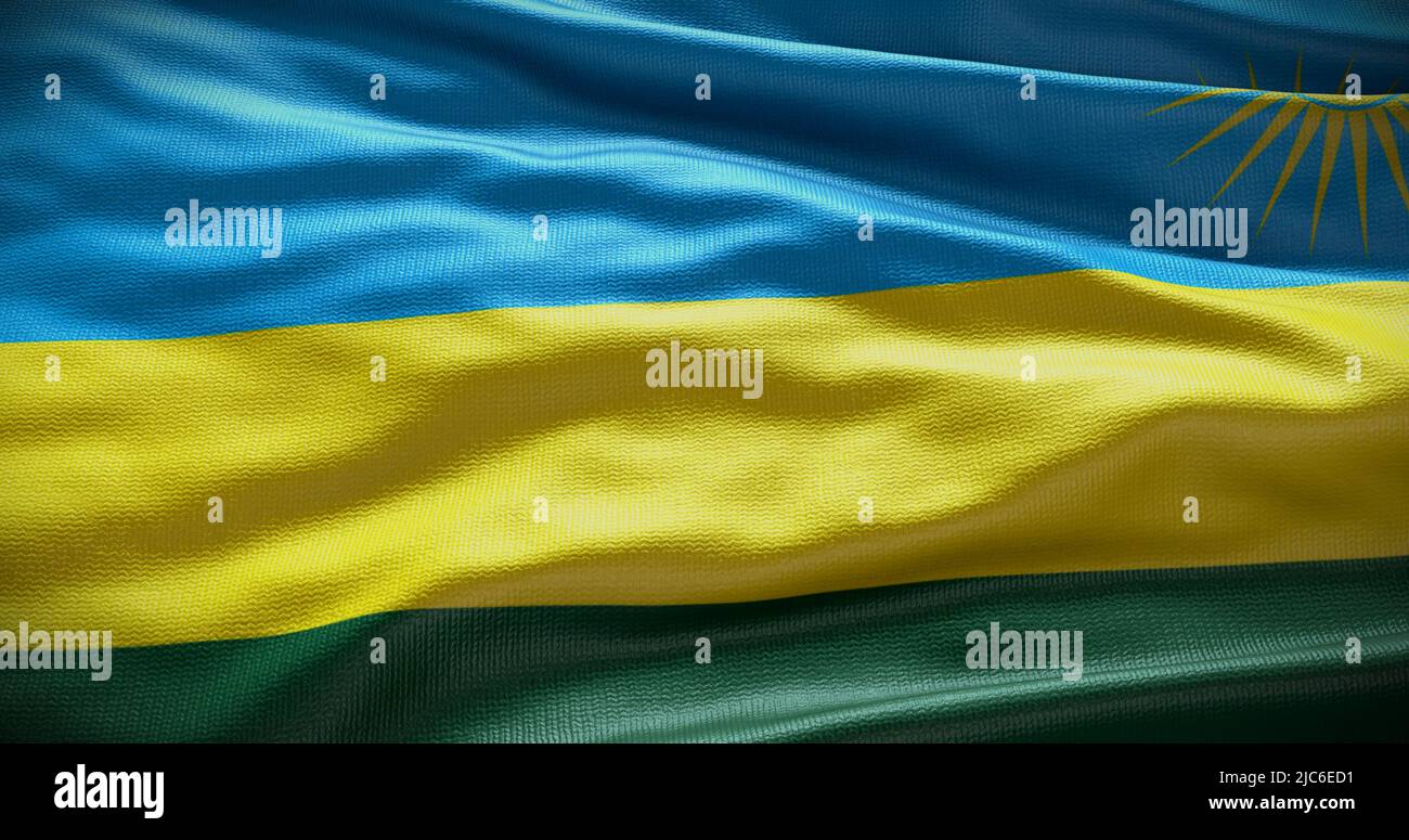 Drapeau rwandais Banque de photographies et d’images à haute résolution ...