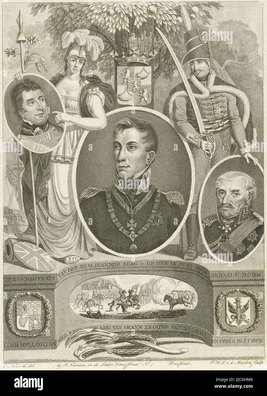 Portrait du prince héritier William Frederick George Lodewijk ...