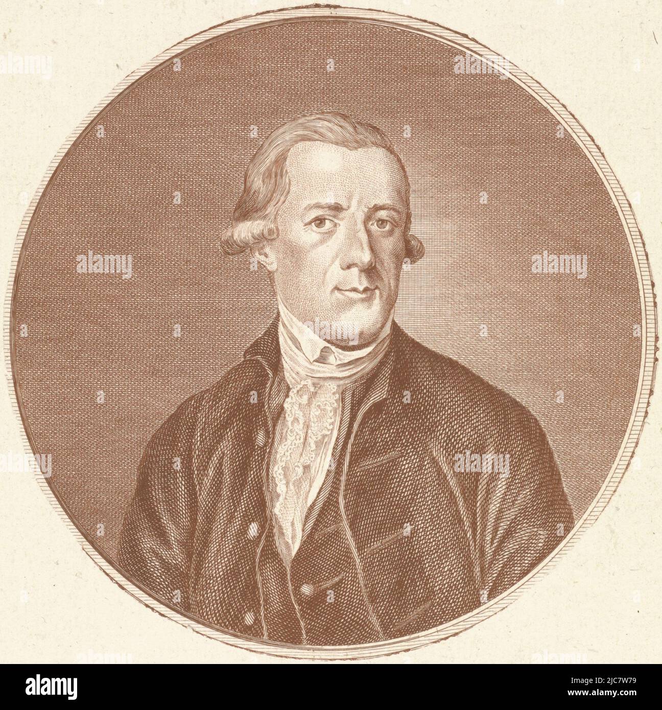 Portrait du politicien Joan Derk van der Capellen tot den Pol ...