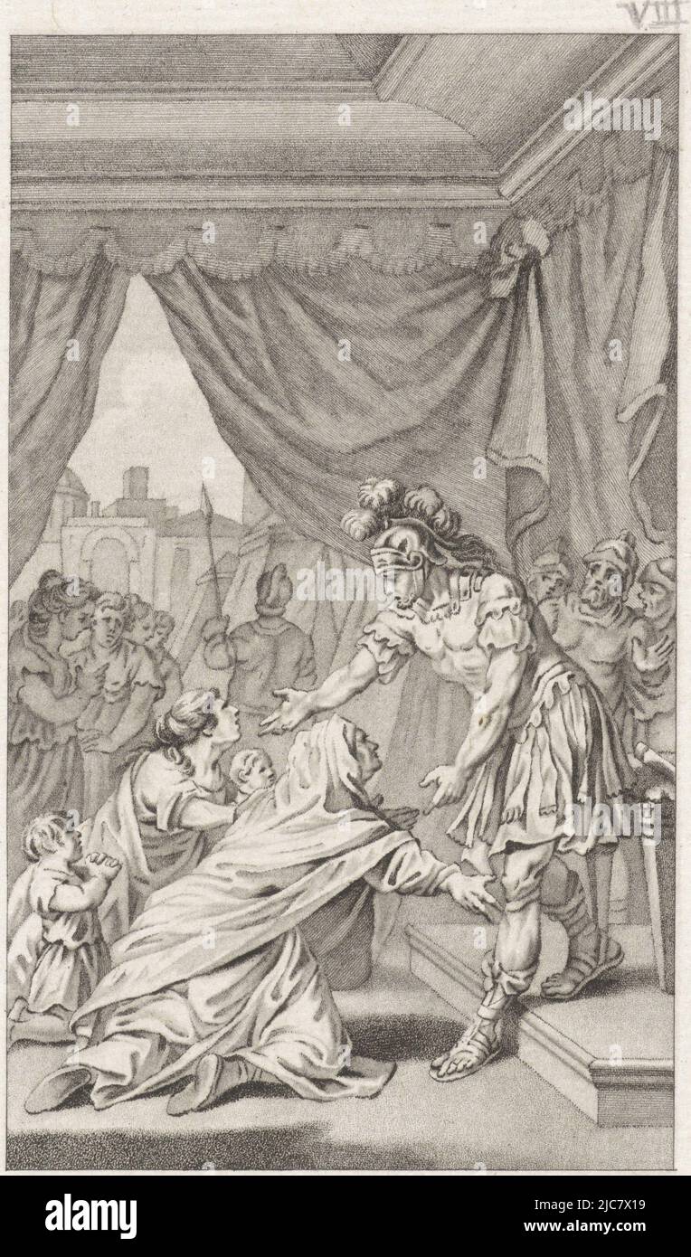 Coriolan, commandant de l'armée romaine Banque de photographies et d ...