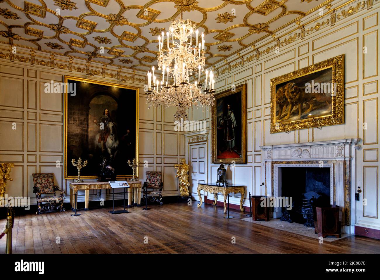 Warwick castle interior Banque de photographies et d’images à haute ...