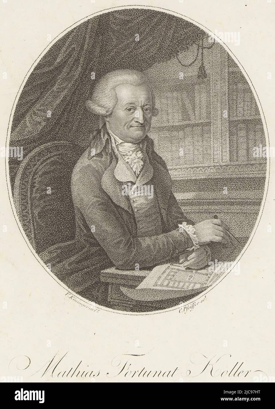 Mathias fortunat koller Banque de photographies et d’images à haute ...