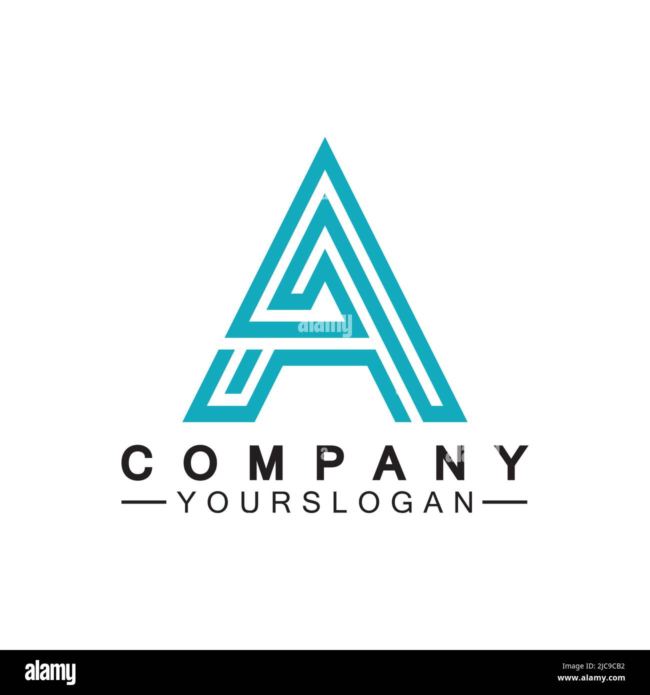 Lettre A Monogram logo Design, marque Logos Designs Vector Illustration ...