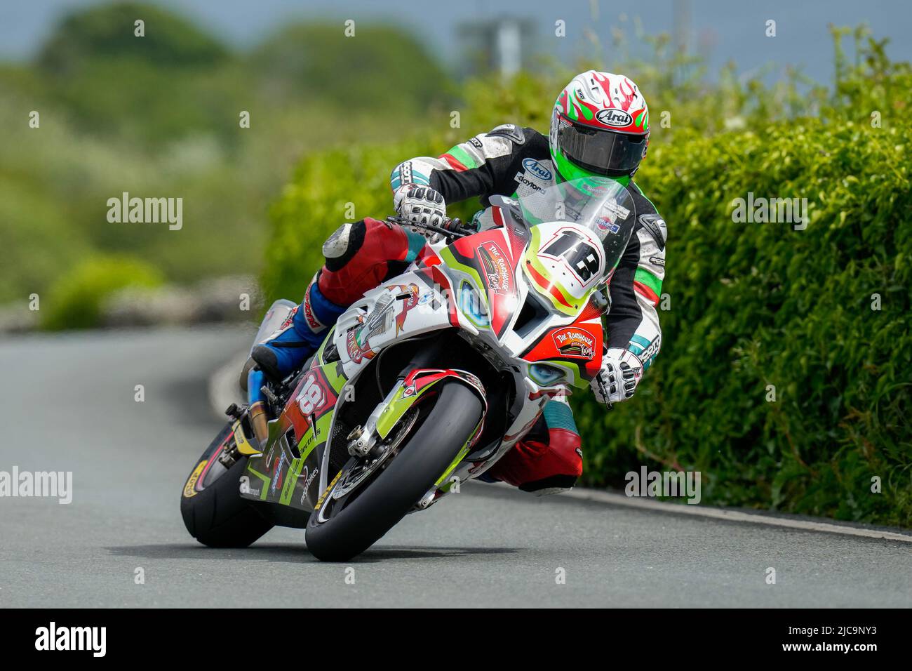 Douglas, Île de Man. 11th juin 2022. Derek Sheils (BMW 1000 ...