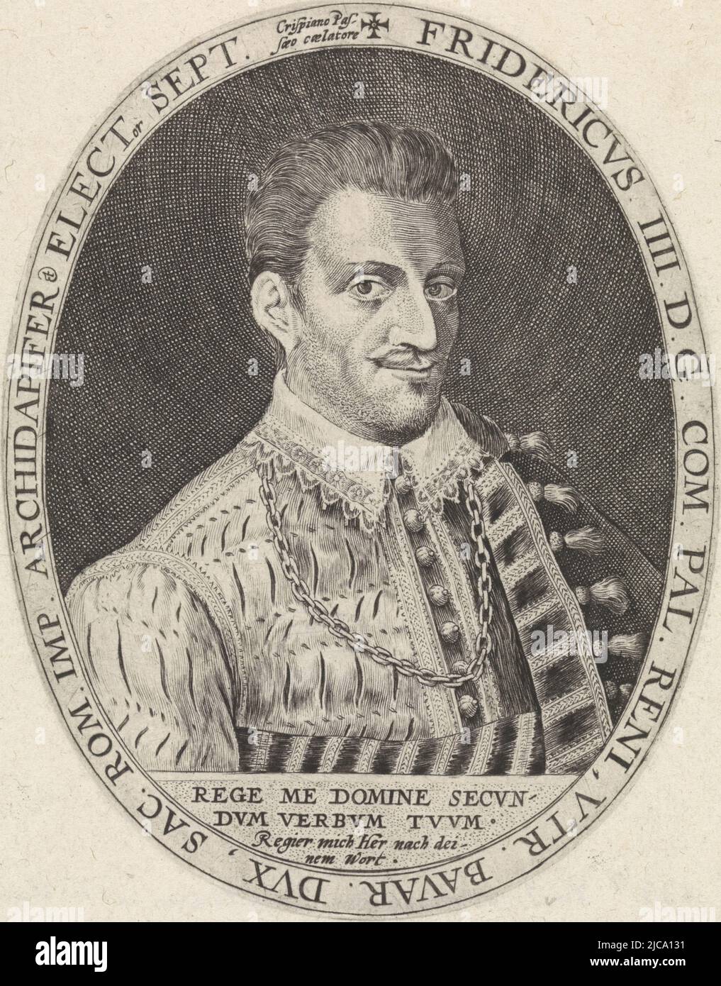 Portrait de Frederick IV du Palatinat, électeur du Palatinat, sous sa ...