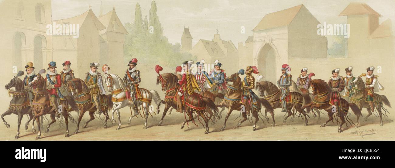 Troisième diapositive montrant une partie de la parade une partie de la ...