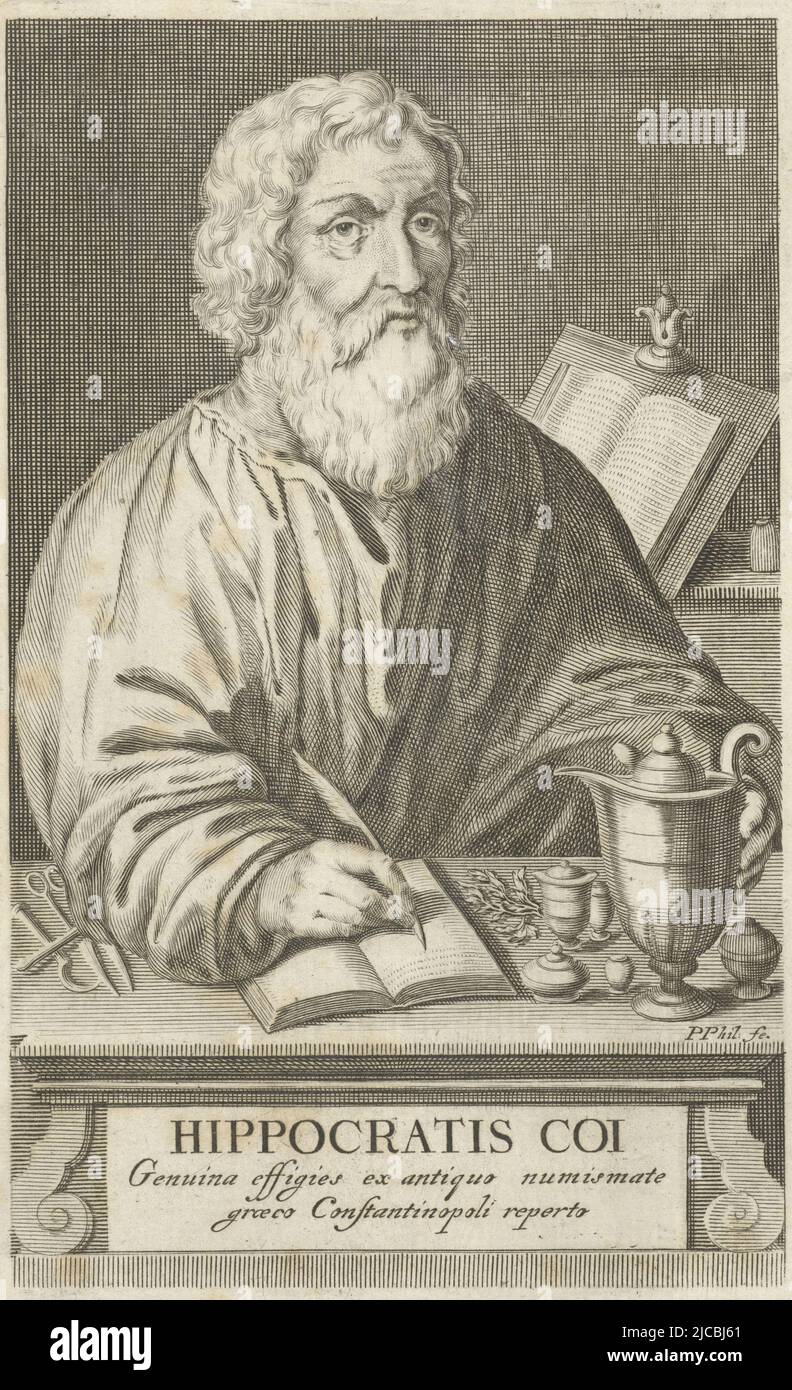 Hippocrates portrait Banque de photographies et d’images à haute ...