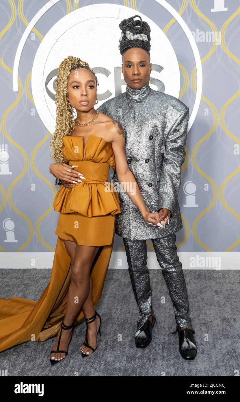 New York, États-Unis. 12th juin 2022. EVA Reign et Billy porter ...