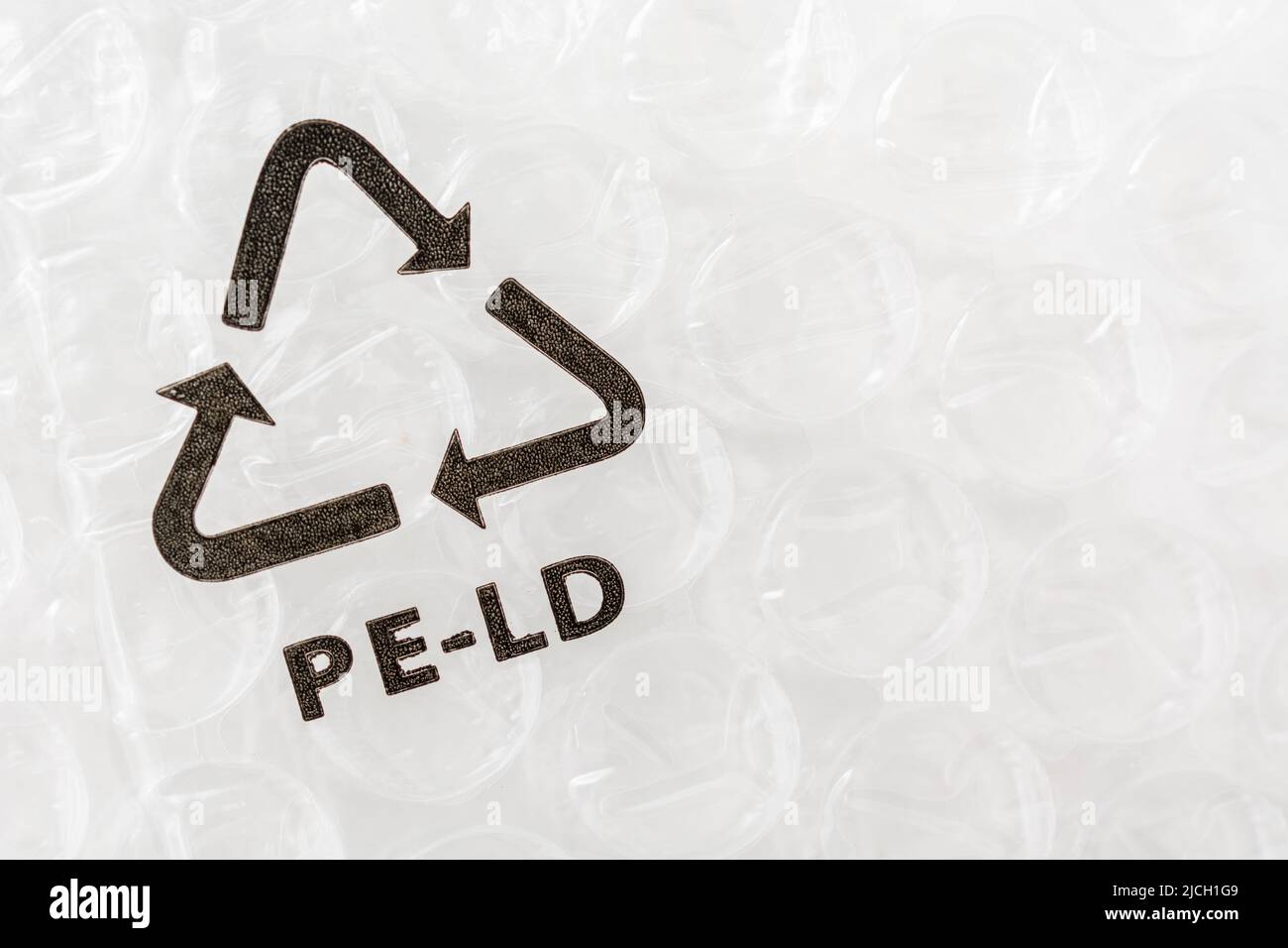 Film à bulles d'air en plastique en PEBD / feuille de polyéthylène ...