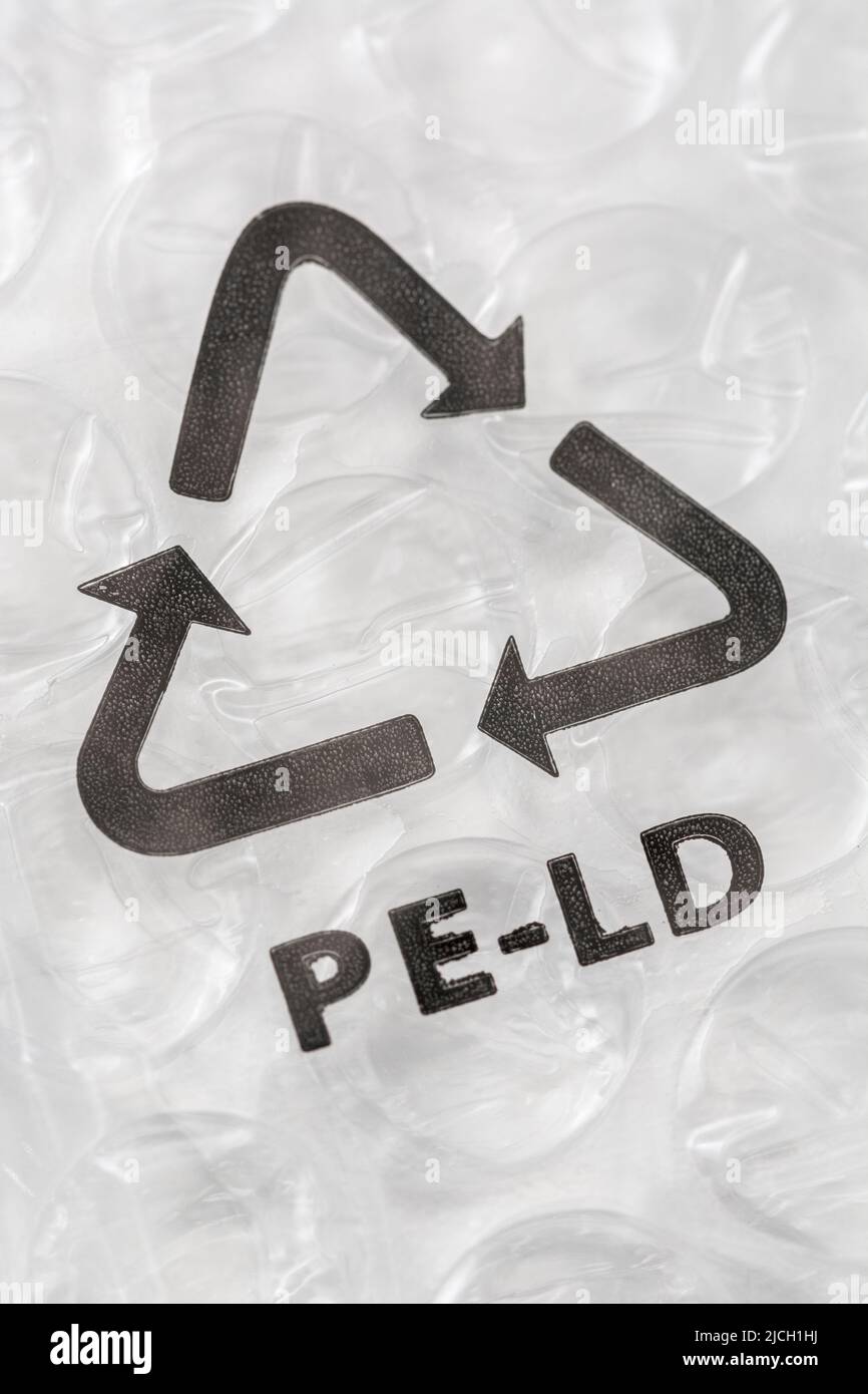 Film à bulles d'air en plastique en PEBD / feuille de polyéthylène ...