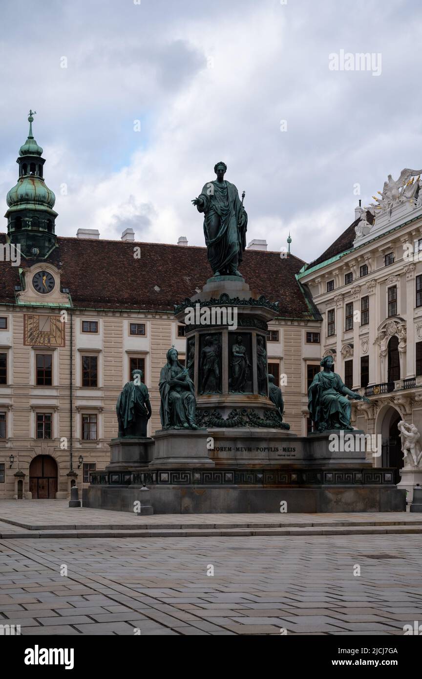 Capitale de l'Autriche Vienne, éléments architecturaux et de décoration ...