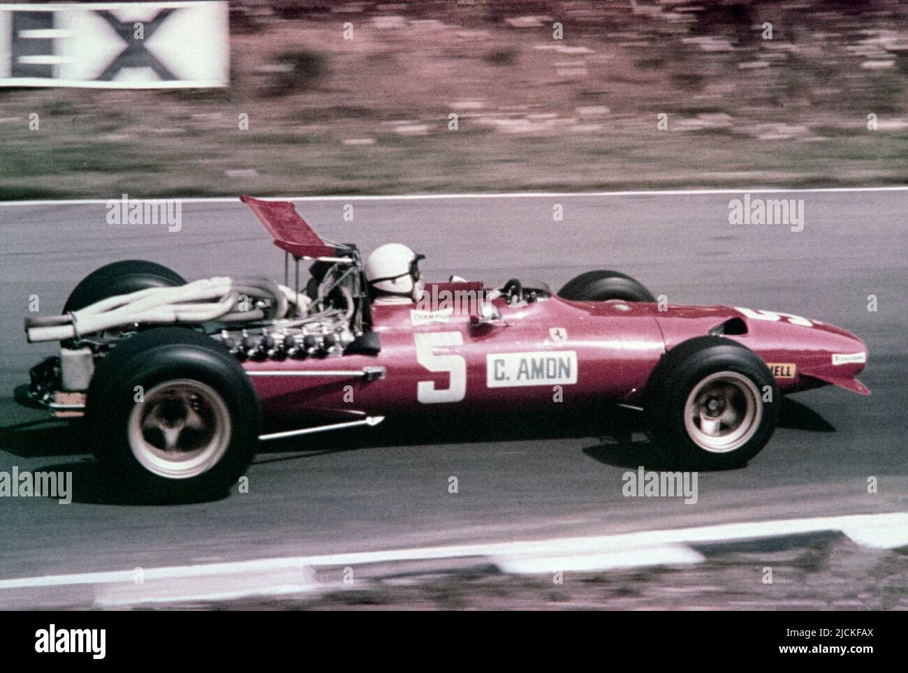 Grand Prix de Formule 1 de Grande-Bretagne 1968 à Brands Hatch. Chris ...