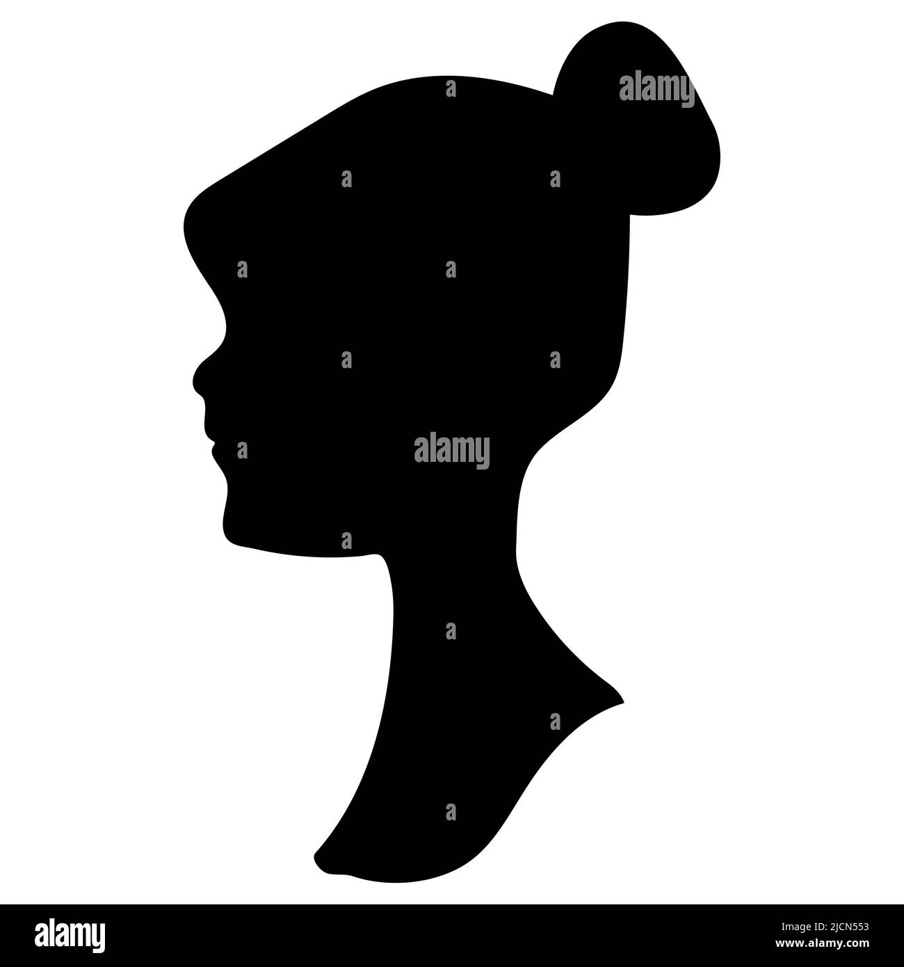 Profile bust Banque d'images vectorielles - Alamy