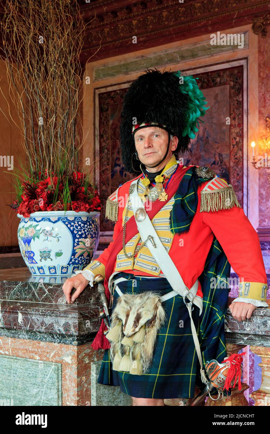 Officier du 92nd (Gordon Highlanders) Regiment de pied à la Duchesse de ...