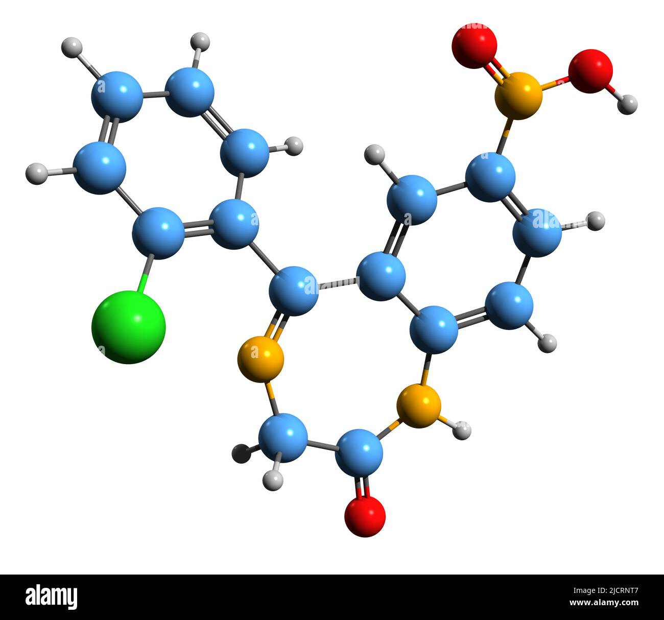 Clonazepam molecular Banque de photographies et d’images à haute ...
