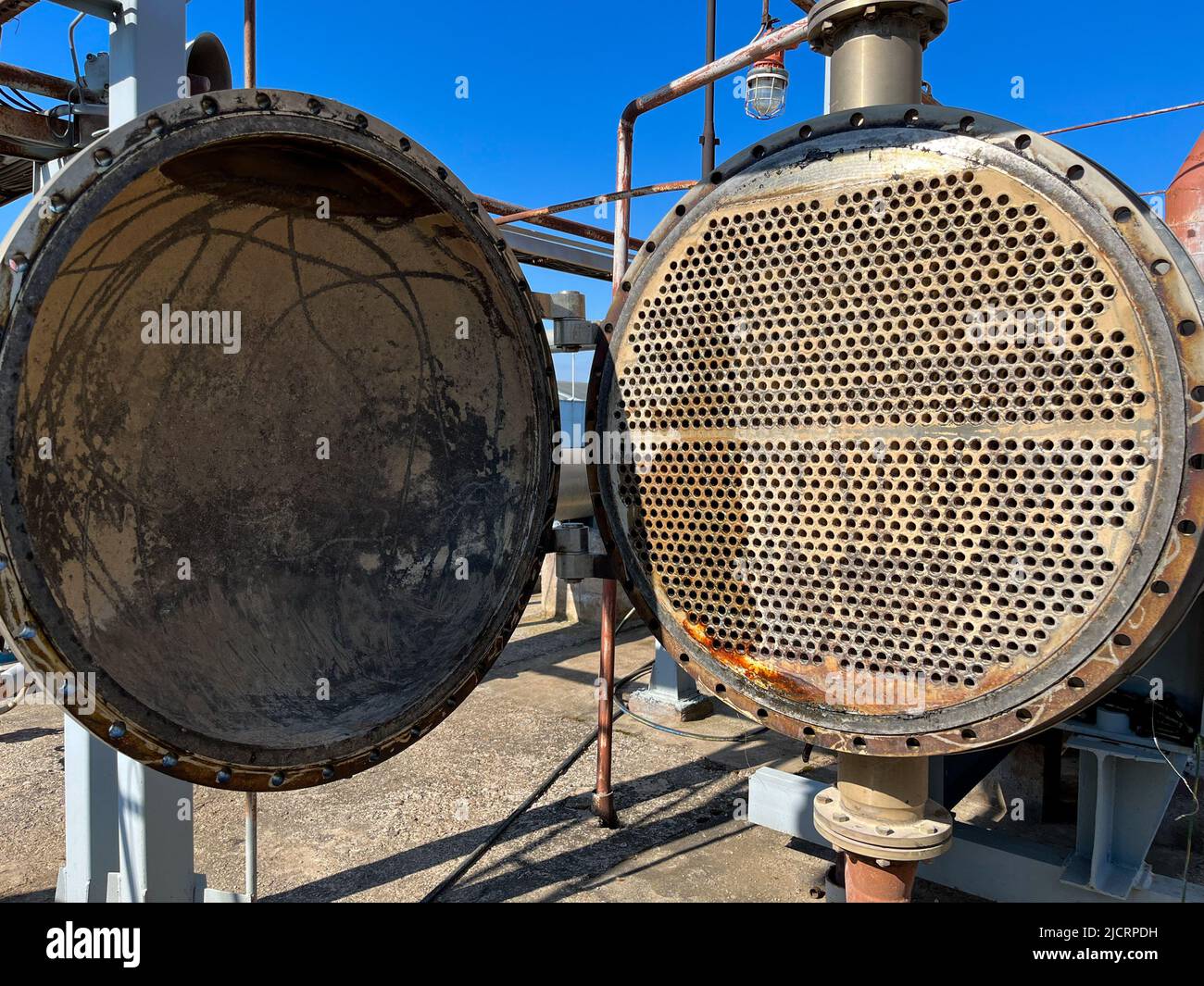 Echangeur inox Banque de photographies et d’images à haute résolution ...