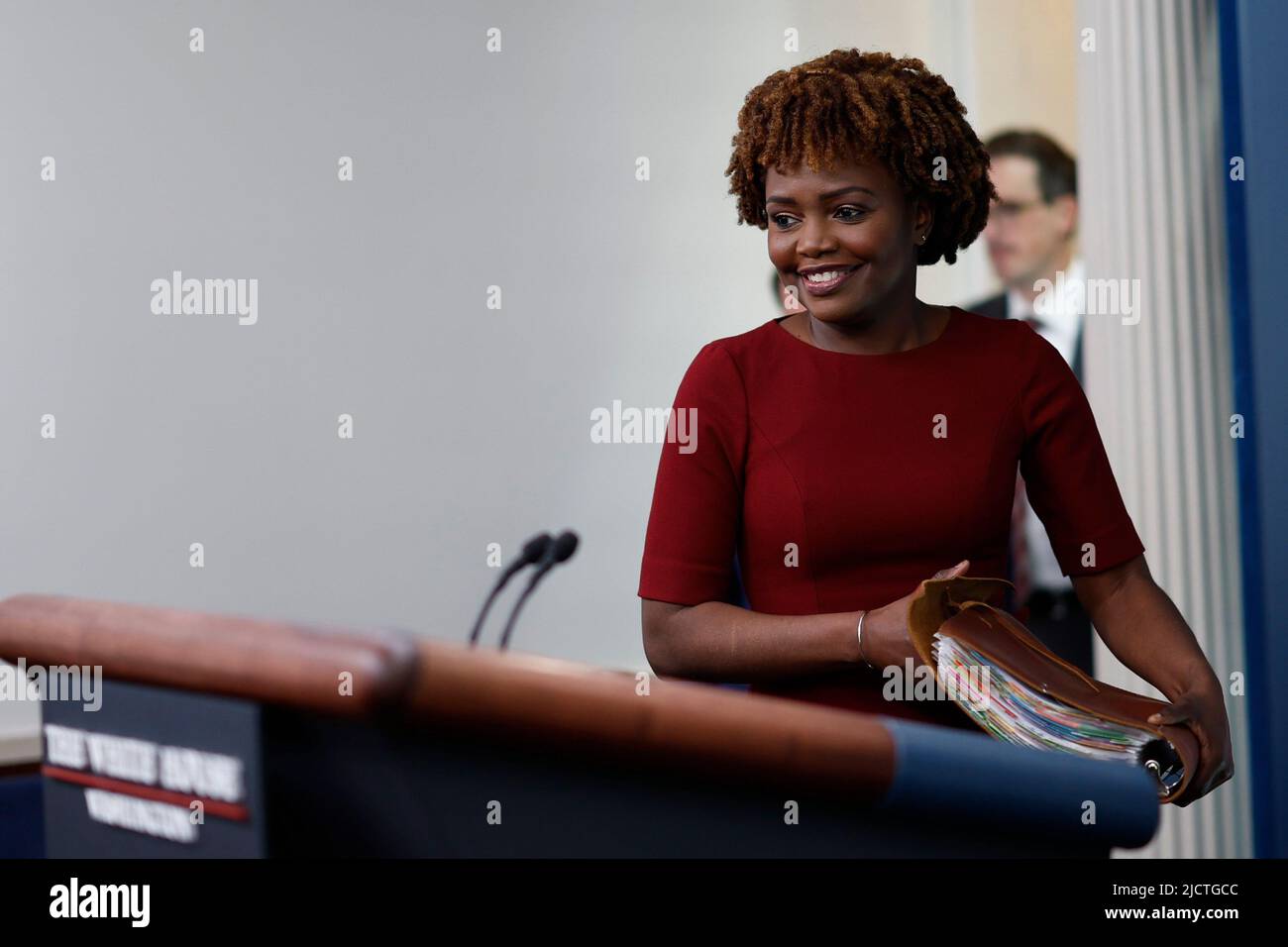 Washington, États-Unis. 15th juin 2022. Karine Jean-Pierre, attachée de ...