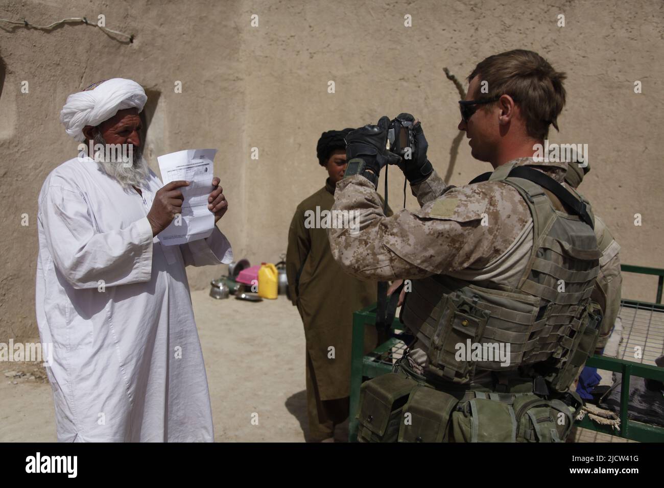 Caporal de lance du commando de la Marine royale britannique Alan ...