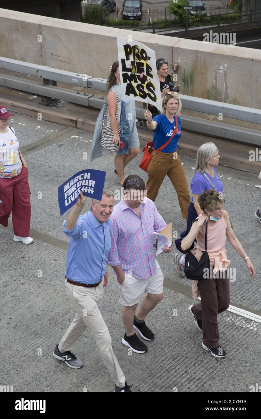 Bill de blasio, ancien maire de new york Banque de photographies et d ...
