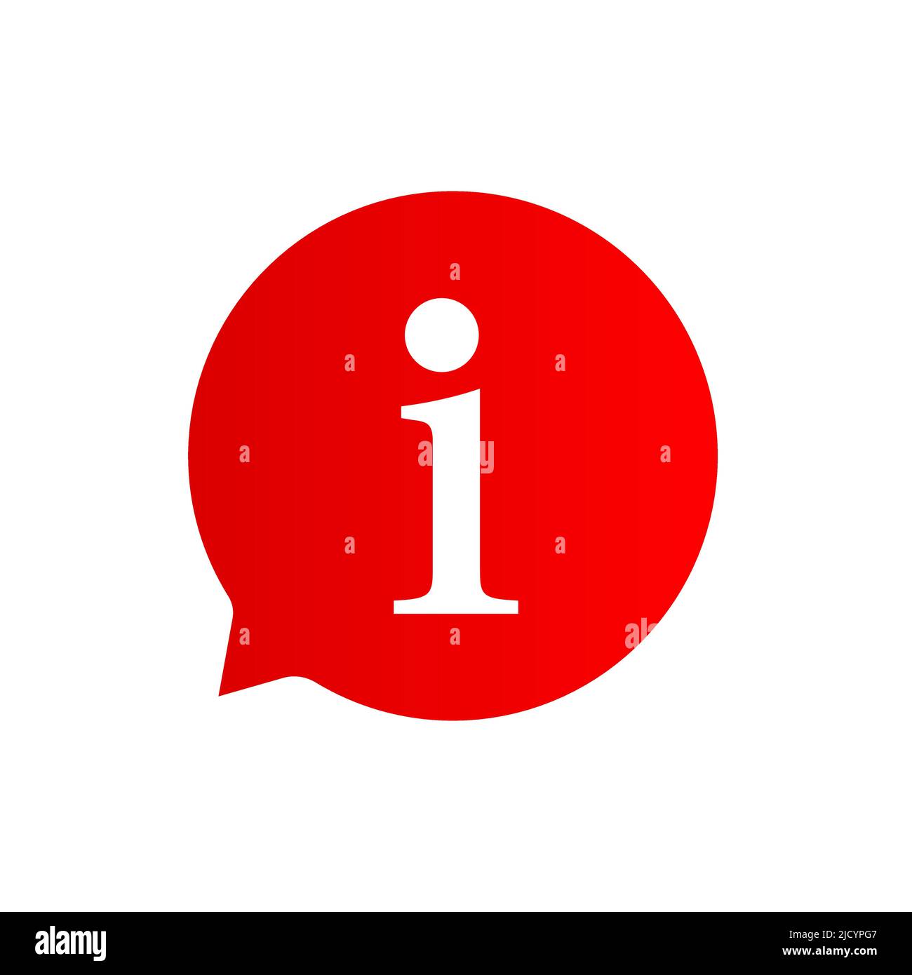 Information rouge Banque d'images vectorielles - Alamy