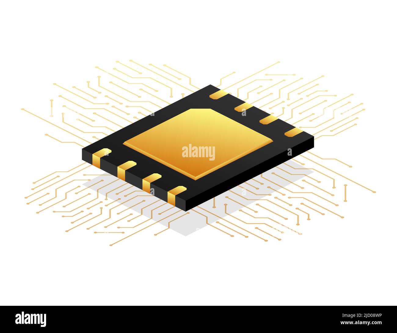 Puce e sim numérique carte mère puce numérique. Icône moderne. Arrière ...