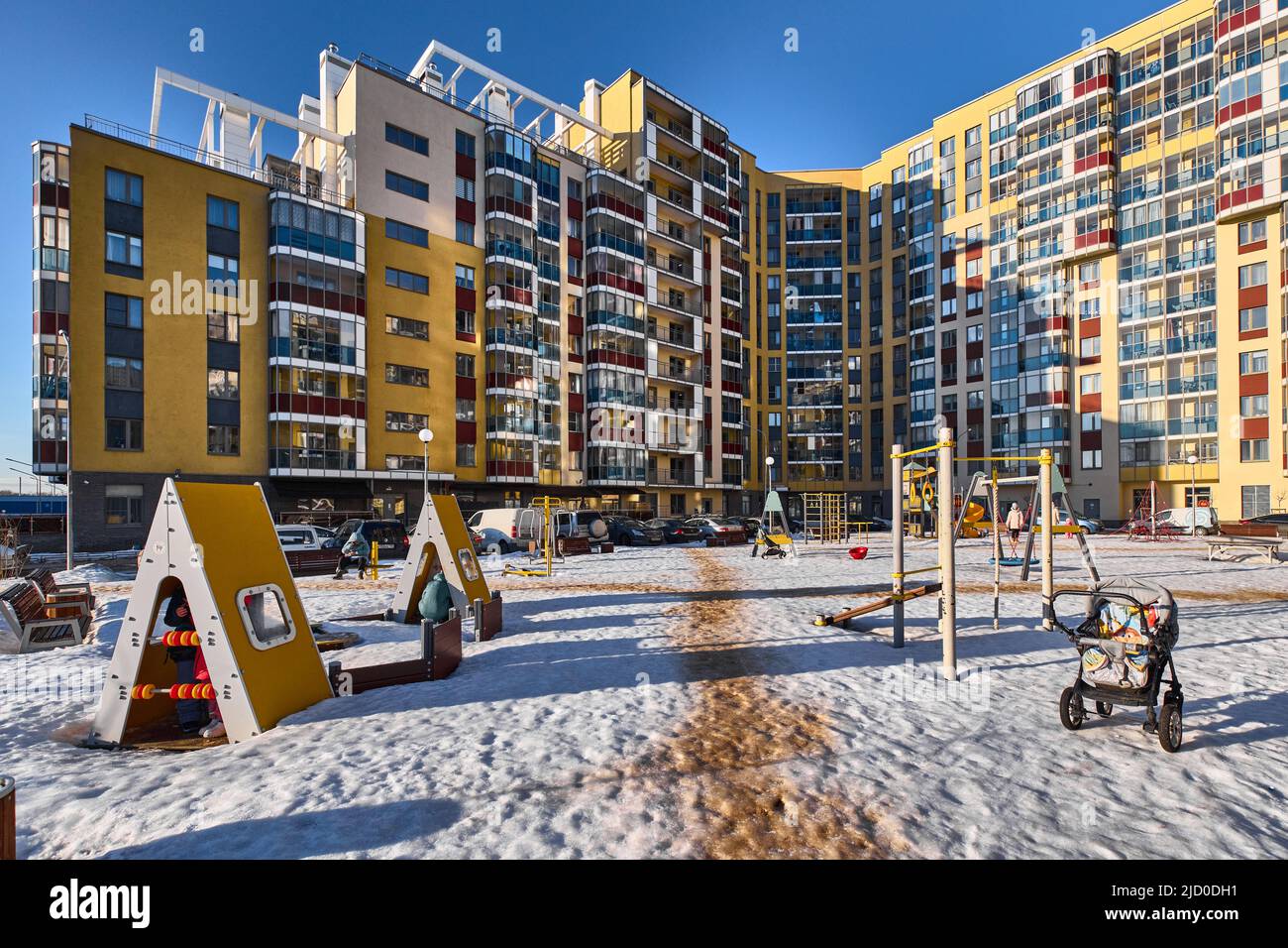 Complexe résidentiel Banque de photographies et d’images à haute ...