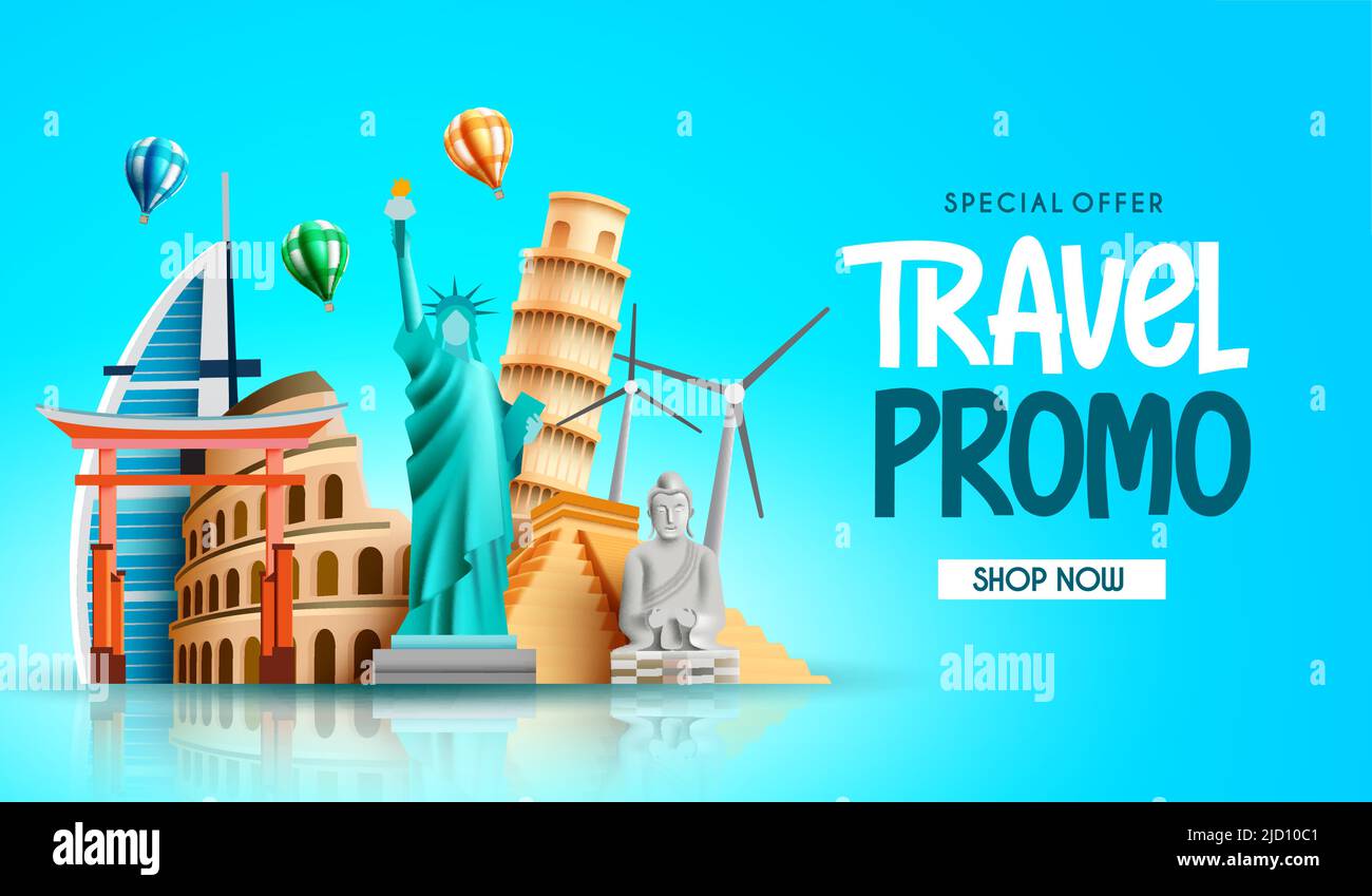 Visiter destination vacances Banque d'images vectorielles - Alamy