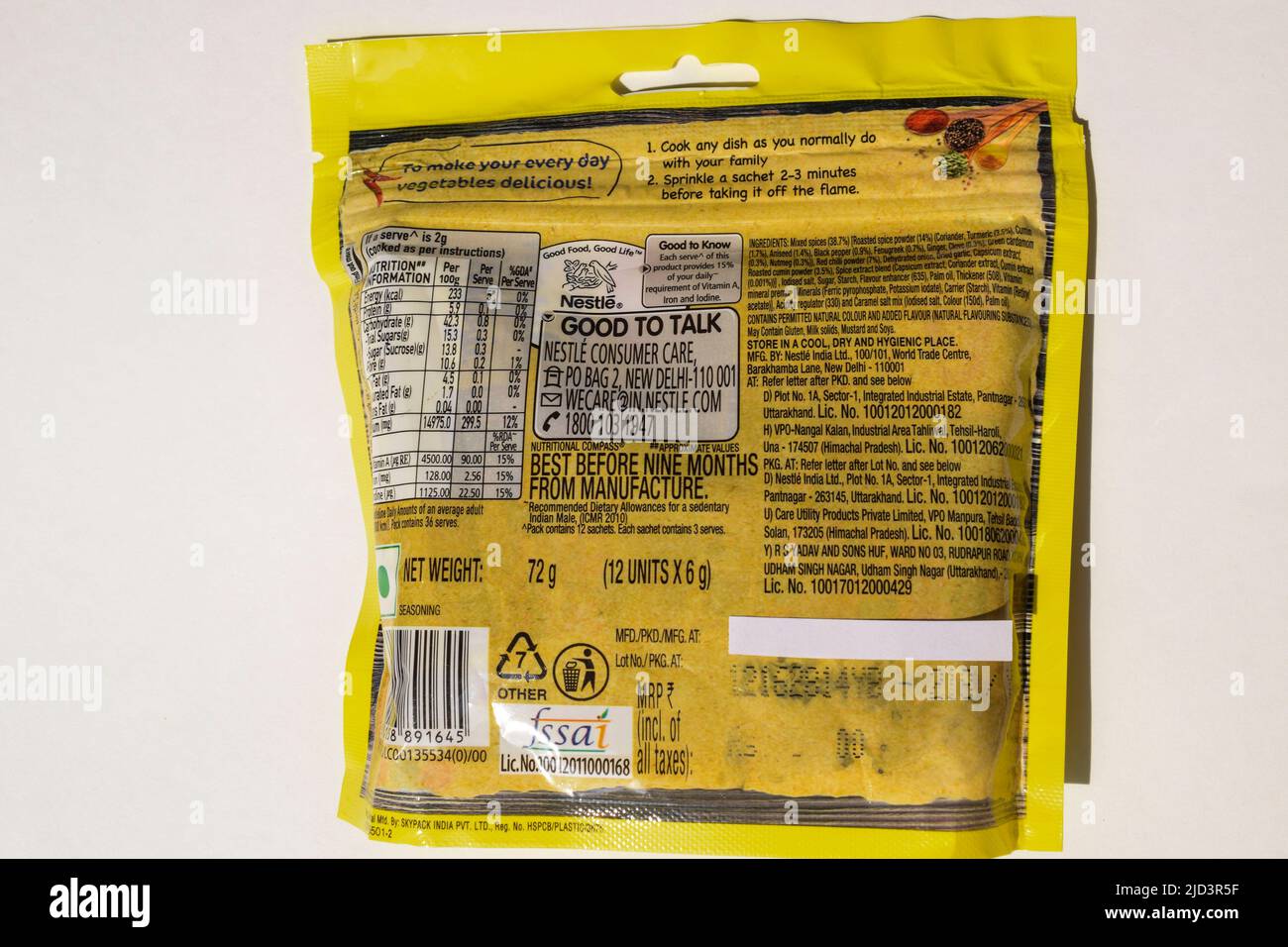 Maggi masala magie Banque de photographies et d’images à haute ...