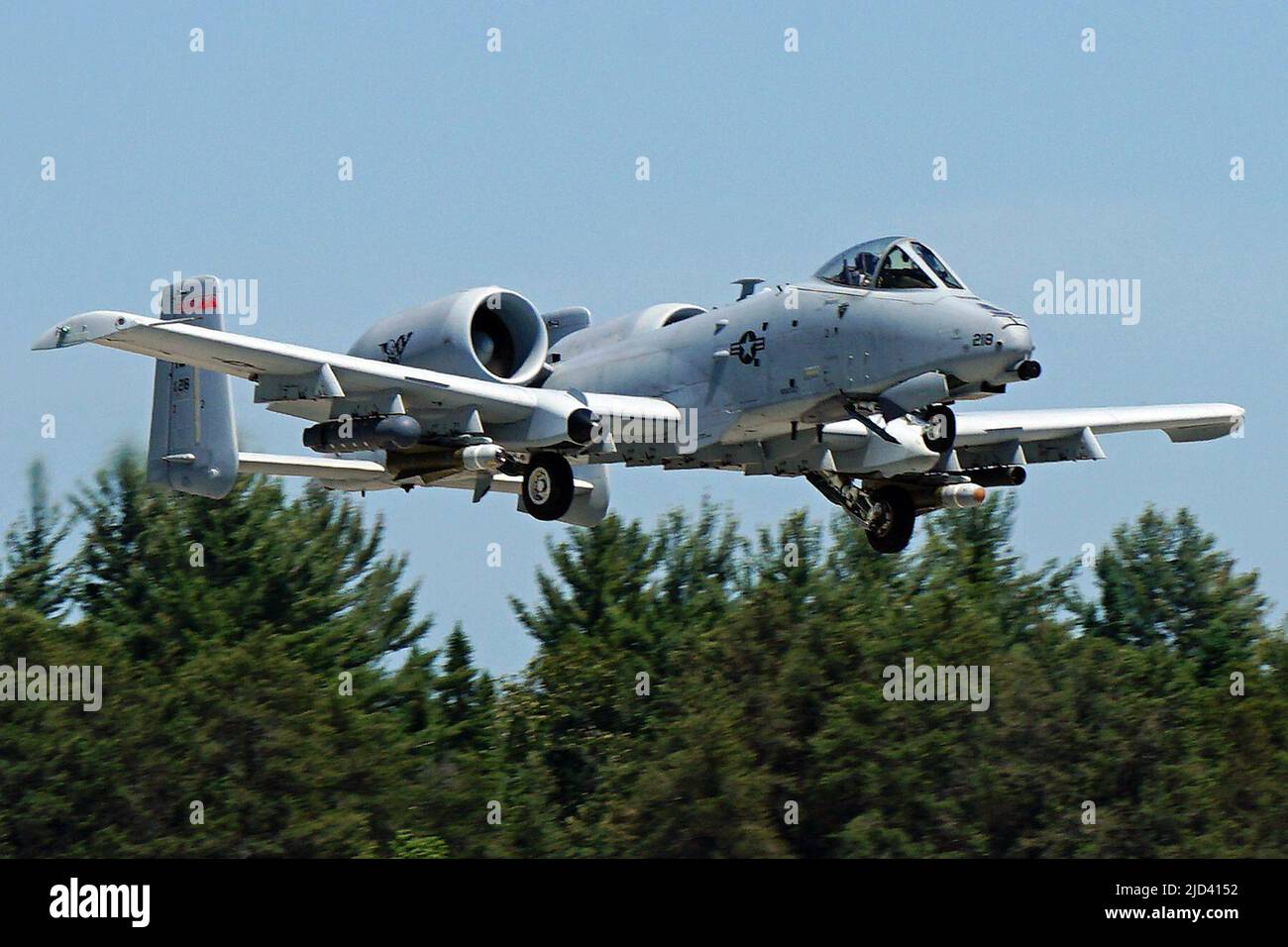 US Air Force A-10 Thunderbolt II de la 124th Fighter Wing, à la base de ...