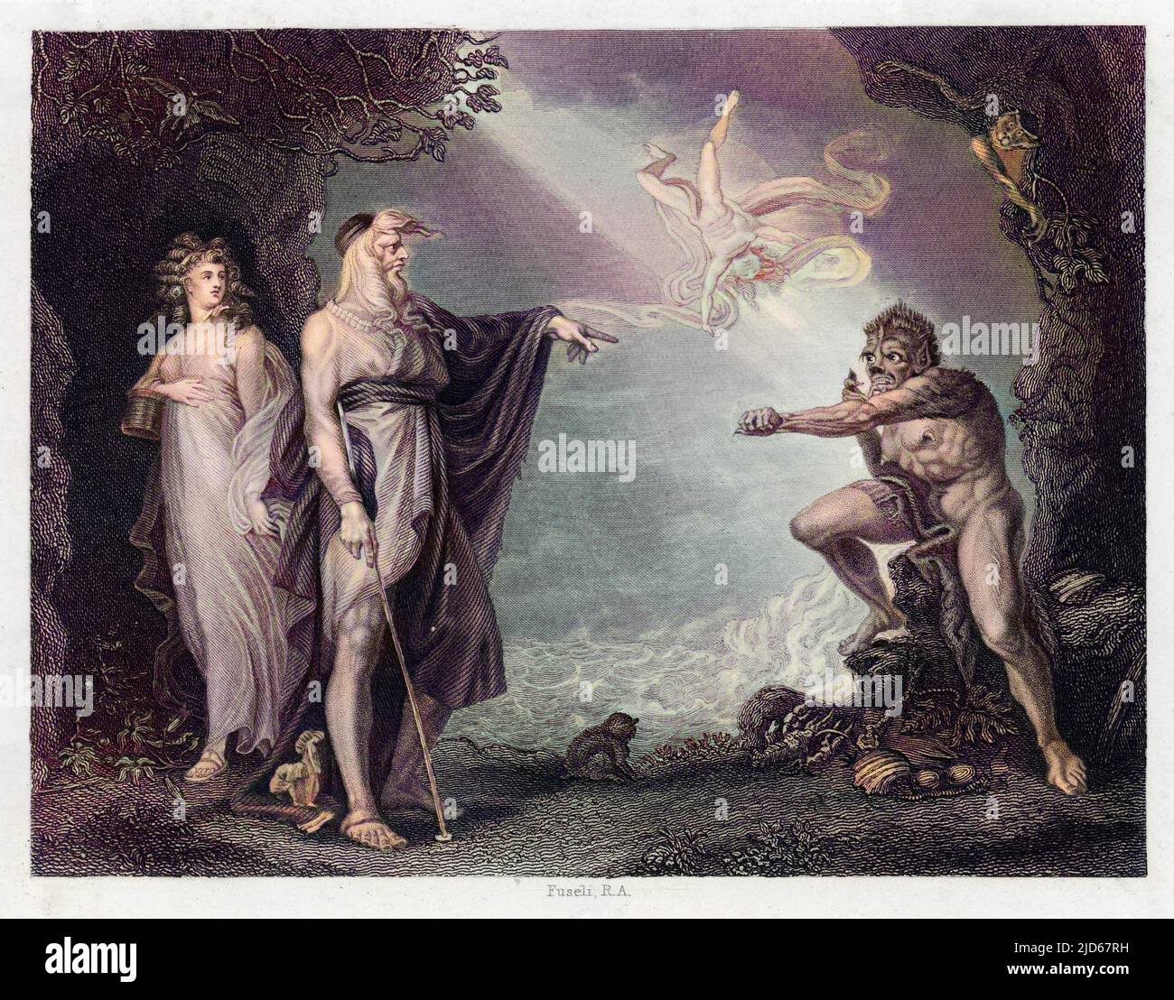 The tempest caliban Banque de photographies et d’images à haute ...