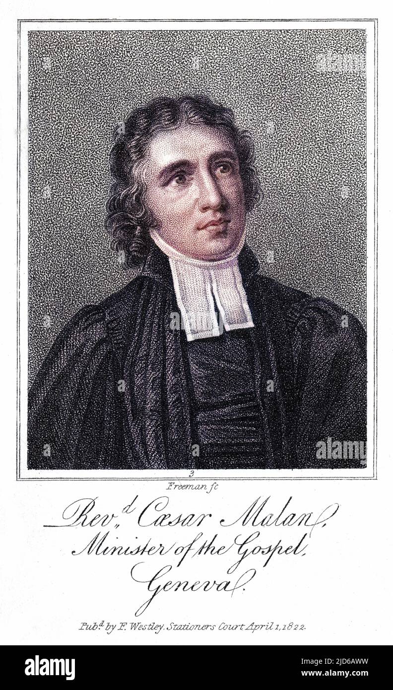 Théologien protestant suisse Banque de photographies et d’images à ...