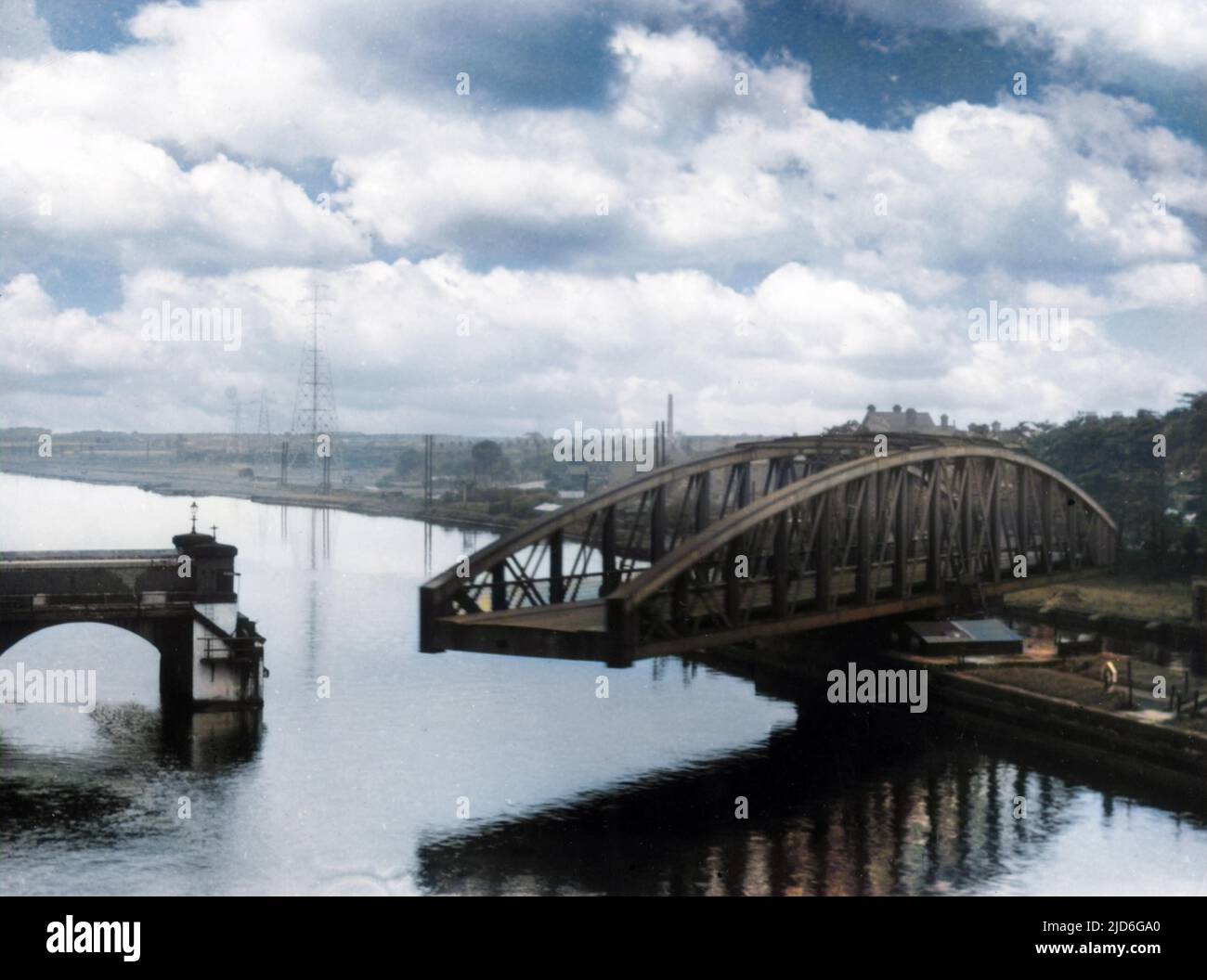 Barton swing aqueduct Banque de photographies et d’images à haute ...