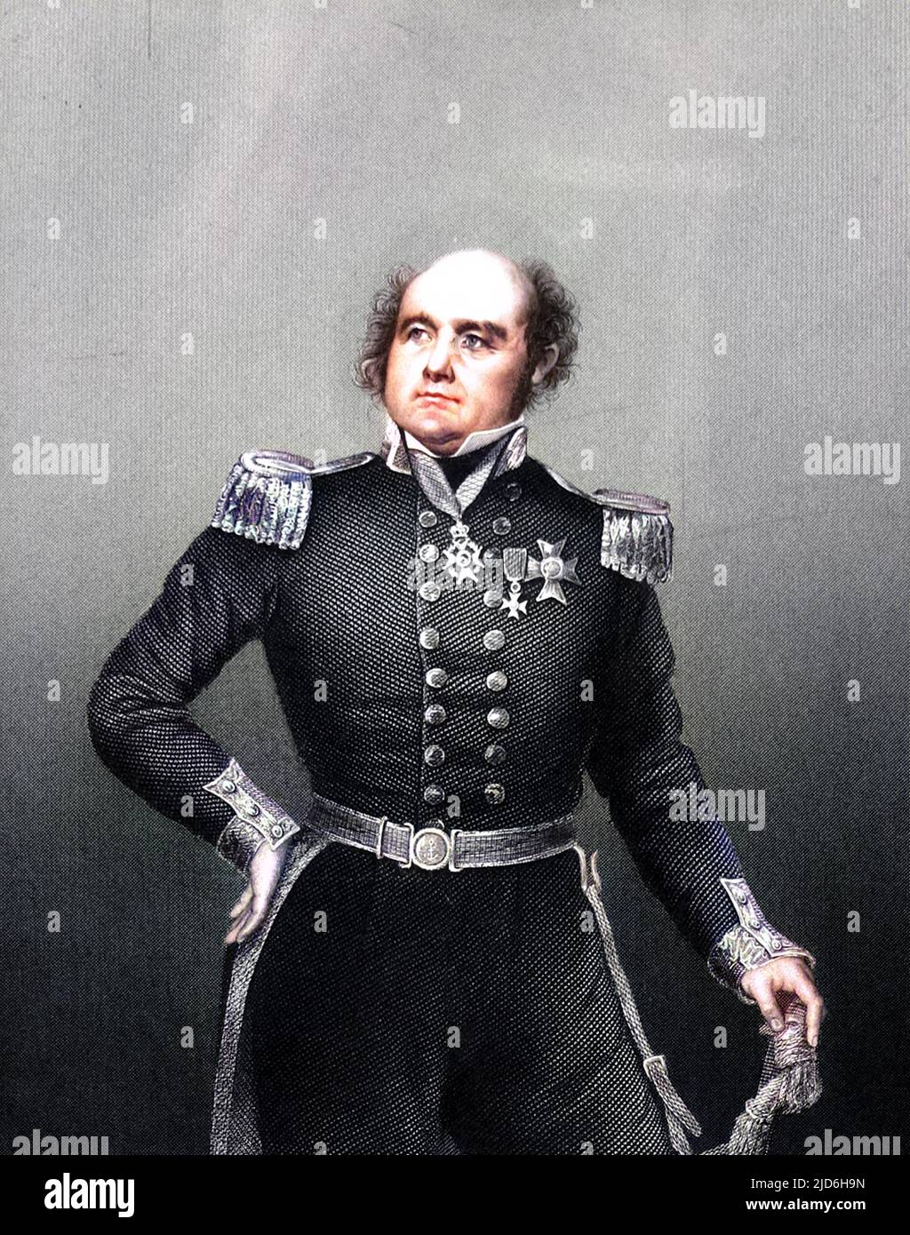Uniforme de la marine royale 1800 Banque de photographies et d’images à ...