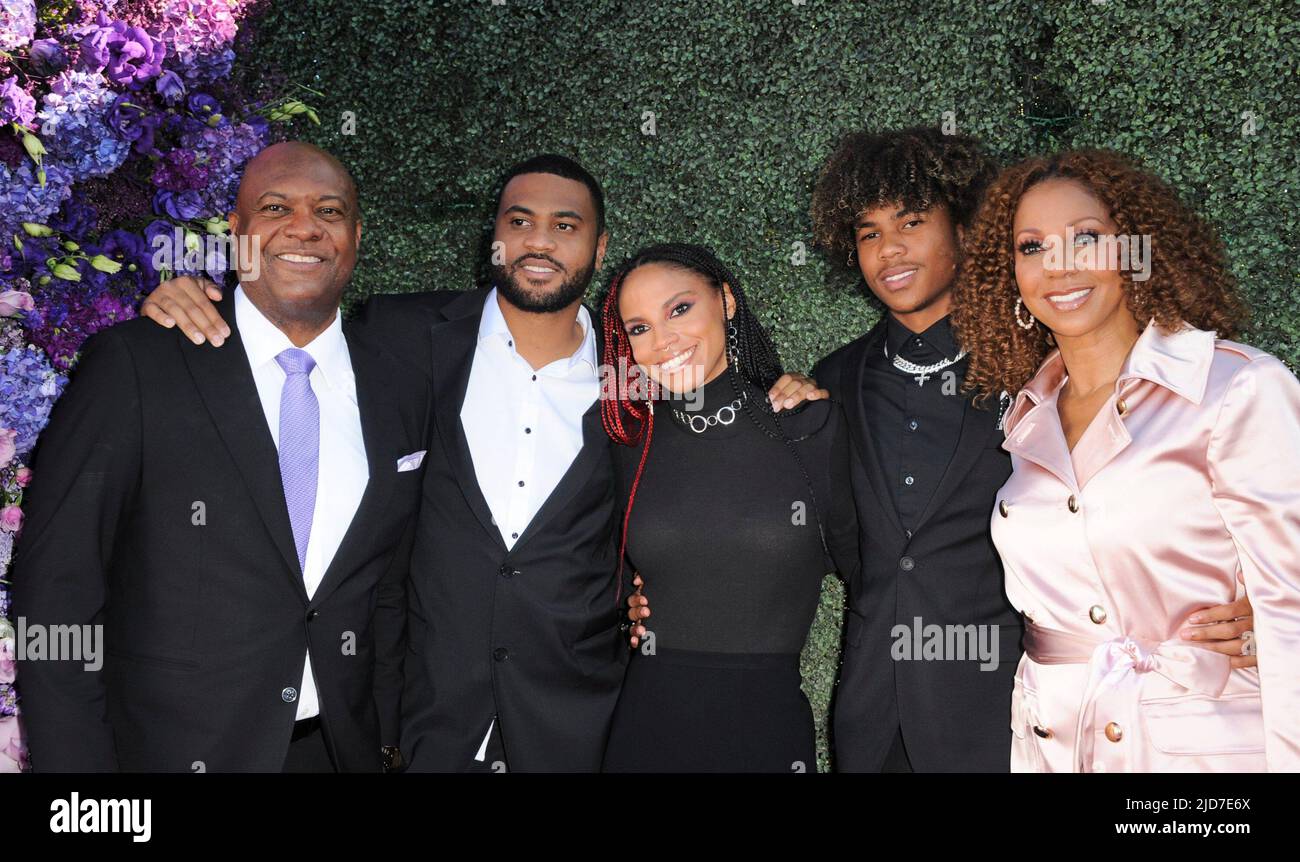 Ryan elizabeth peete and rodney peete Banque de photographies et d ...
