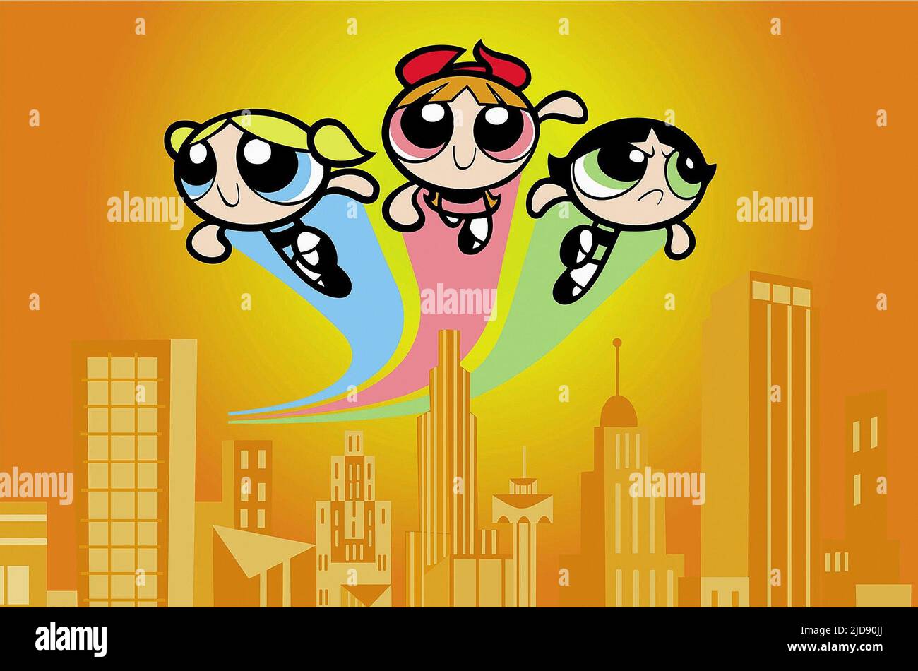 Buttercup bubbles blossom powerpuff girls Banque de photographies et d ...