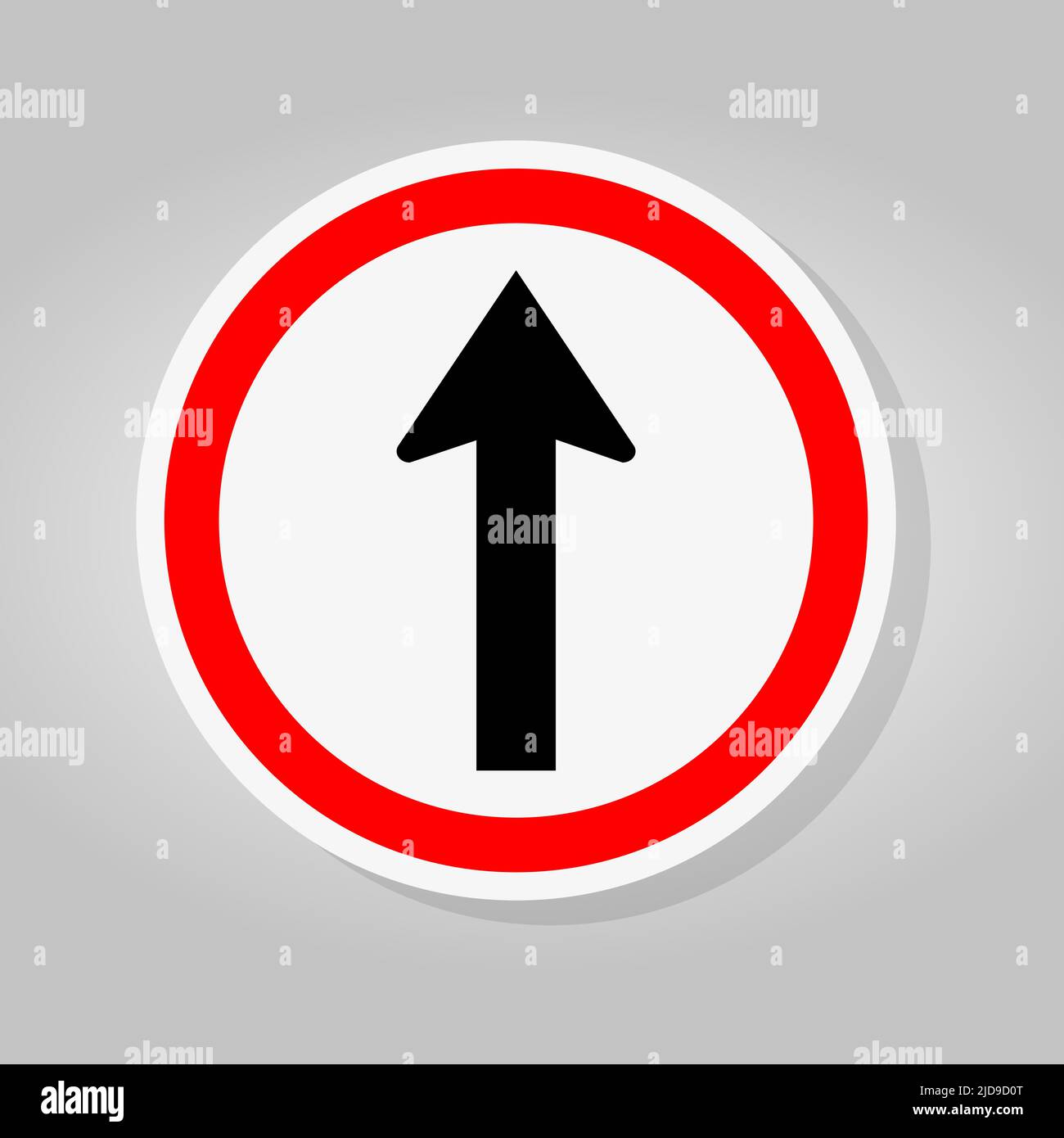 Panneau de signalisation de circulation à sens unique, isoler sur fond ...