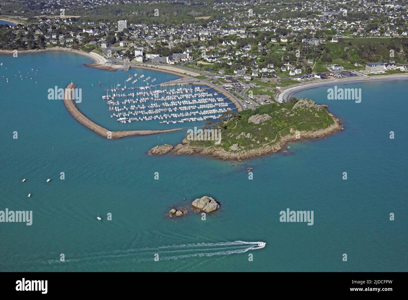 Plage de trebeurden Banque de photographies et d’images à haute ...